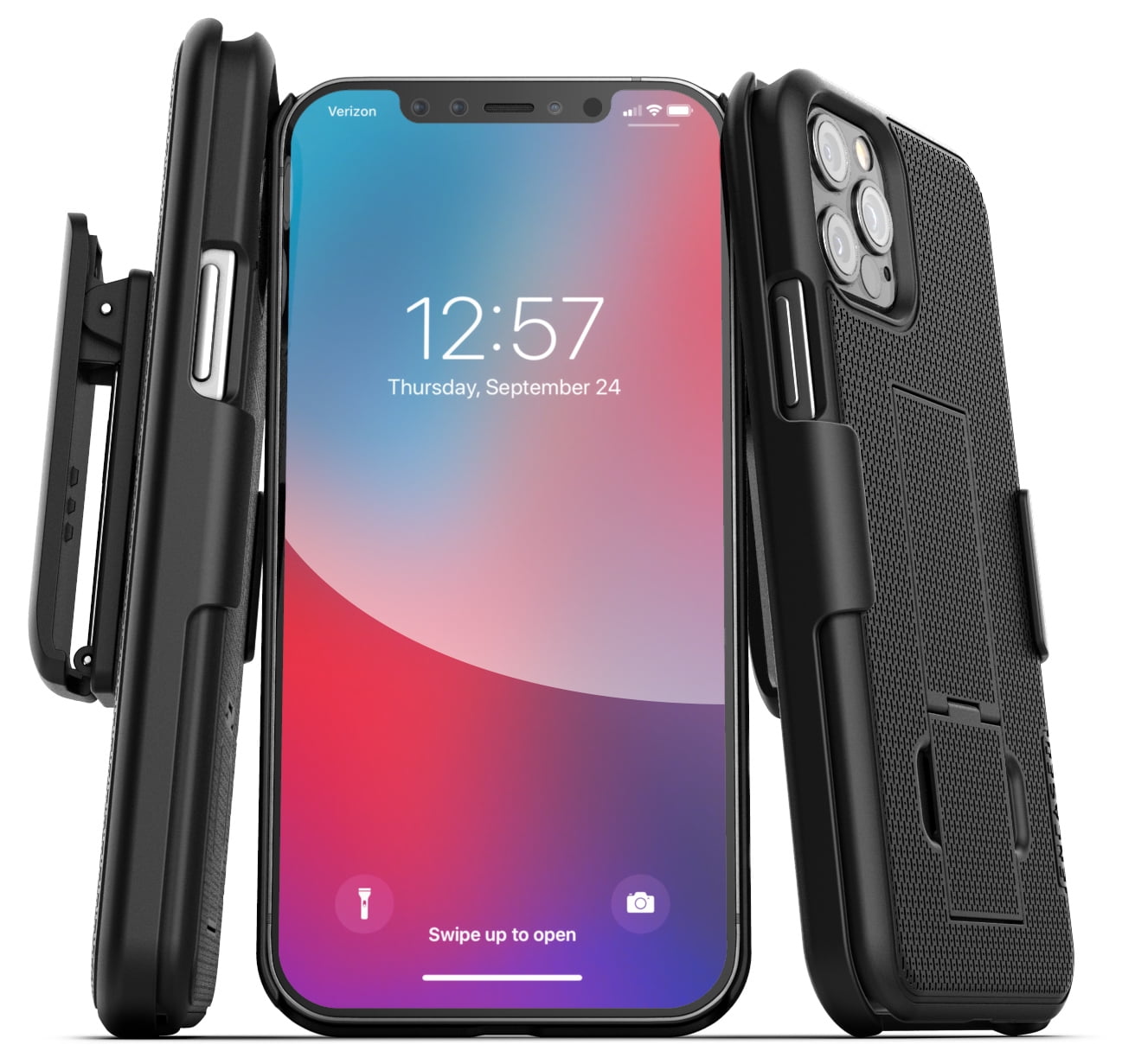 Encased Apple iPhone 12 Pro Belt Clip Case (2020 DuraClip) Slim Cover ...