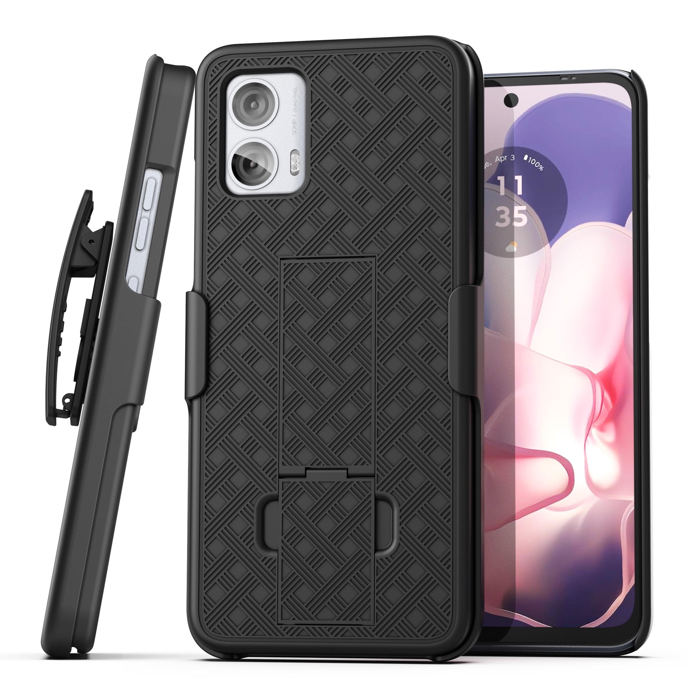 Encased Belt Case for Moto G Power 5G 2024 - Slim Case with Holster ...