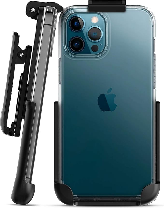 Encased Belt Clip Compatible with Spigen Ultra Hybrid Compatible with iPhone 12 Pro Max (Holster ...