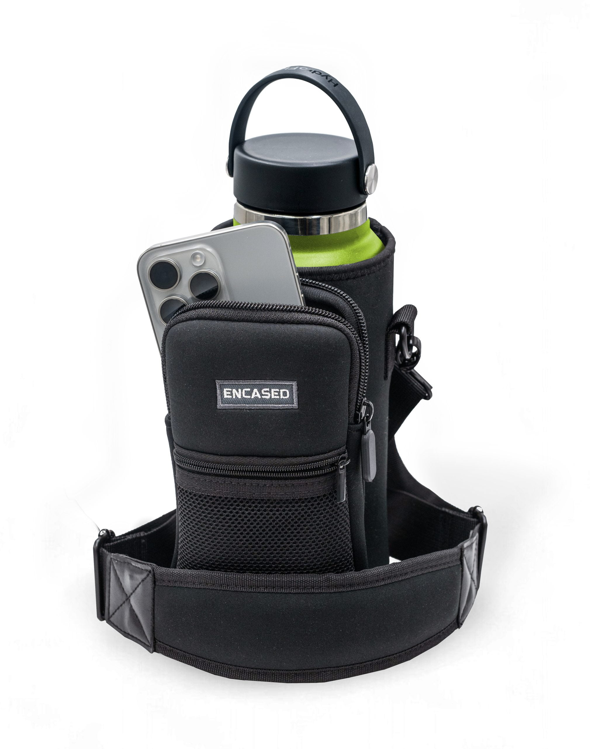 Encased Carrier Bag, Fits 32oz HydroFlask and IronFlask Water Bottles ...