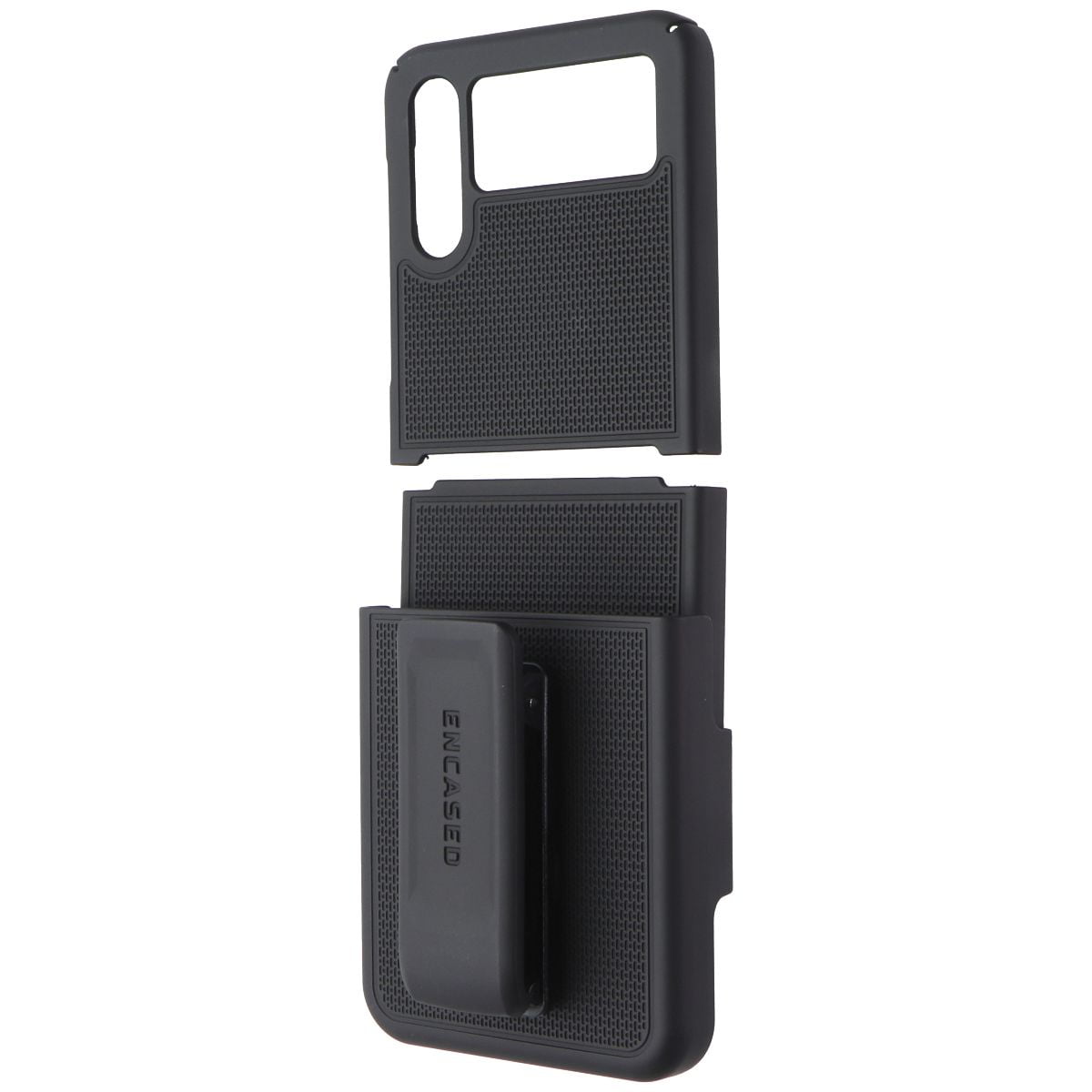 Encased DuraClip Series Holster Case for Samsung Galaxy Z Flip4 - Black ...