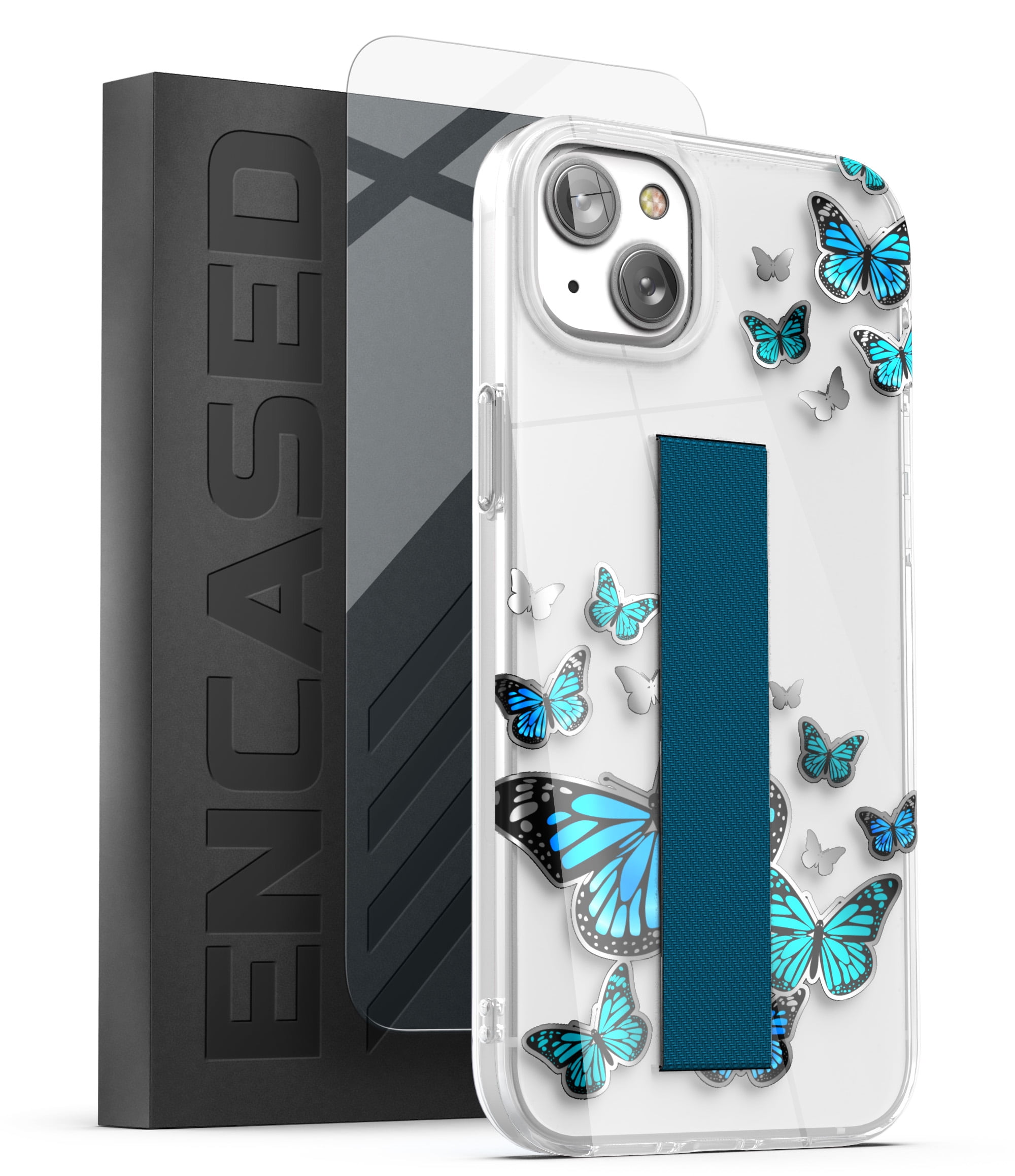 Encased Finger Loop Case Designed for iPhone 14 Case with Hand Strap ...