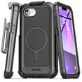 Encased Protective Case for iPhone 16e 2025 Black, Rugged Full-Body ...