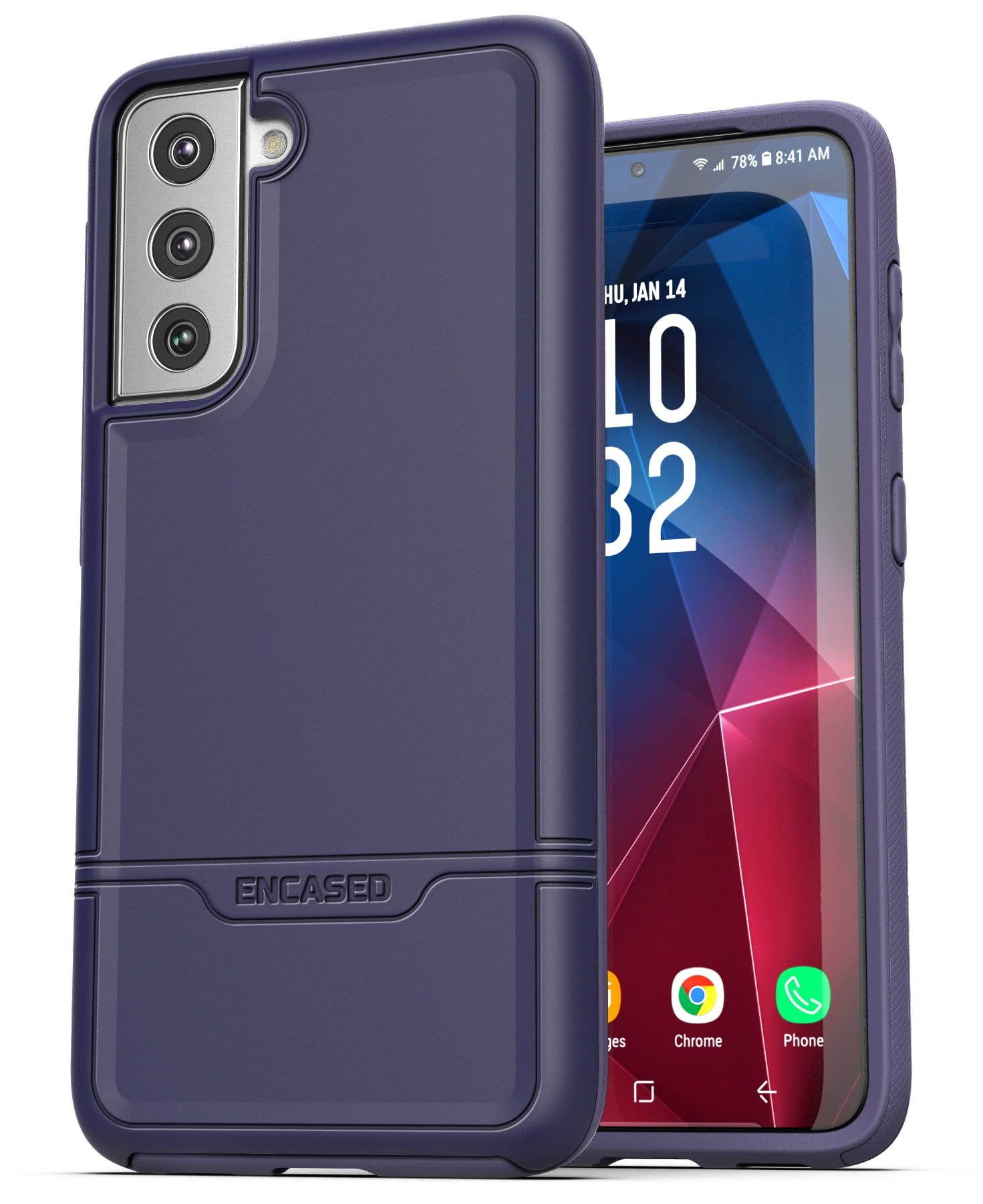 Encased Samsung Galaxy S21 Case (Rebel Series), Heavy Duty Protective ...