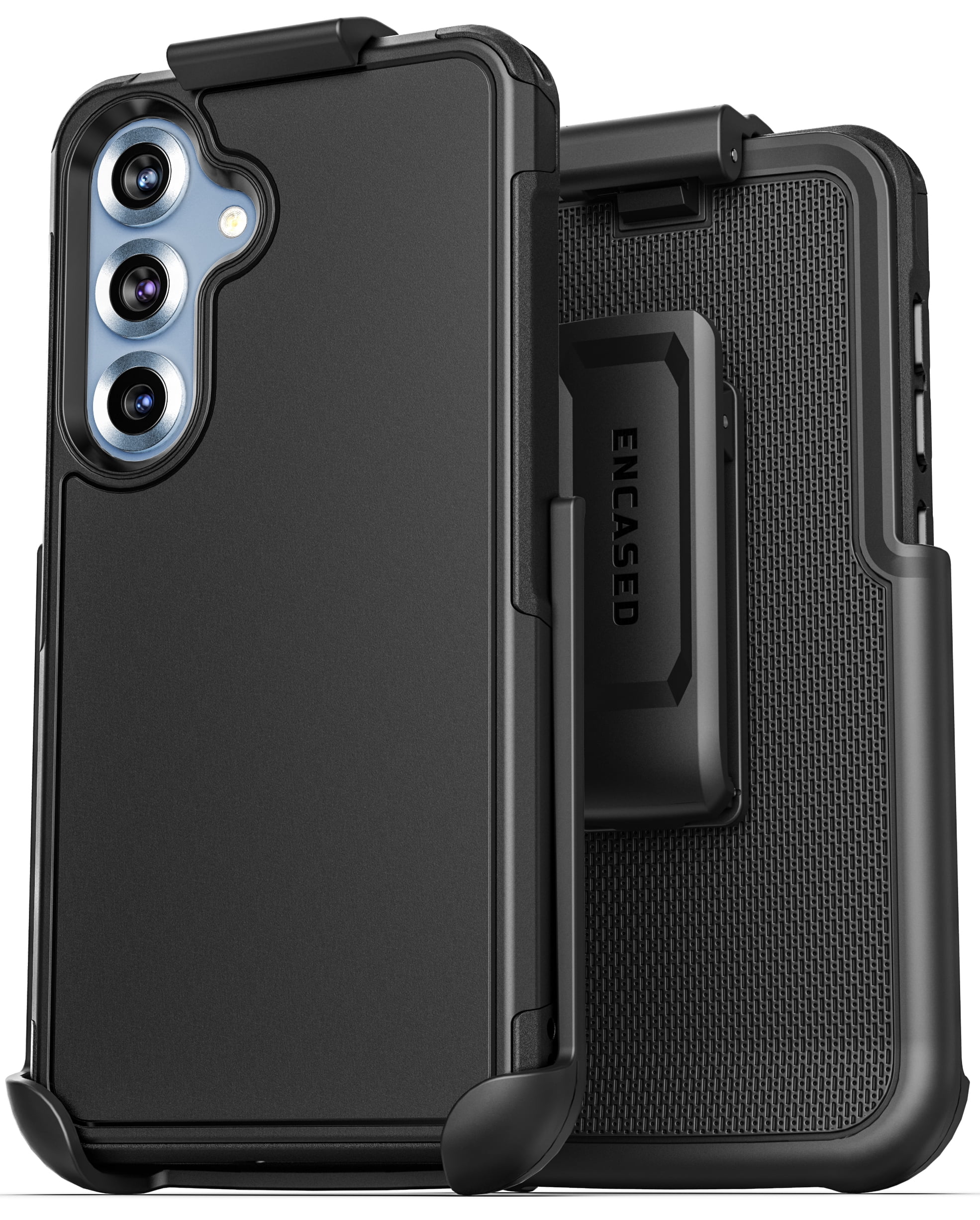 Encased Shockproof Case for Samsung Galaxy S25, with Belt Clip Holster ...
