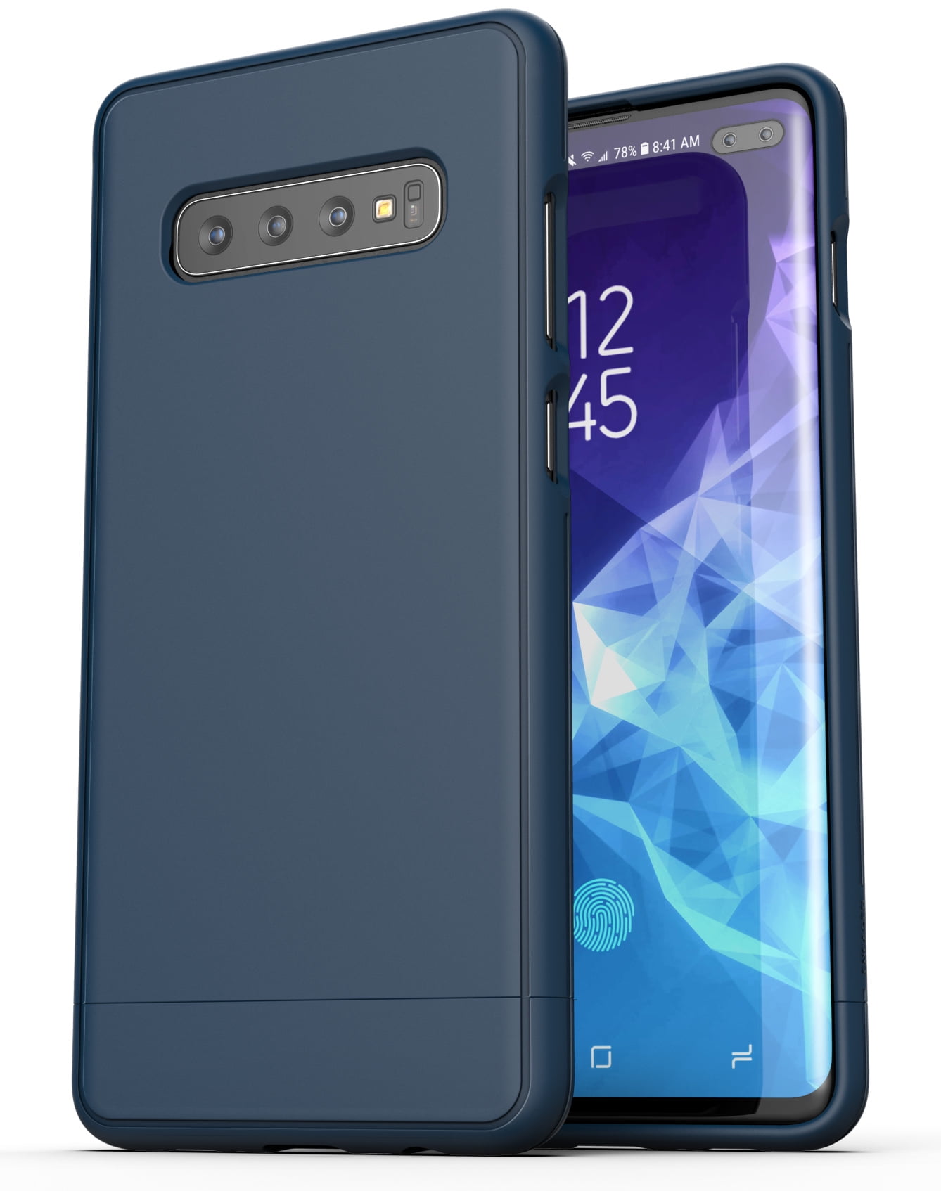 Encased Slim Galaxy S10 Plus Case (2019 Slimshield Series) Ultra Thin Protective Armor Grip ...