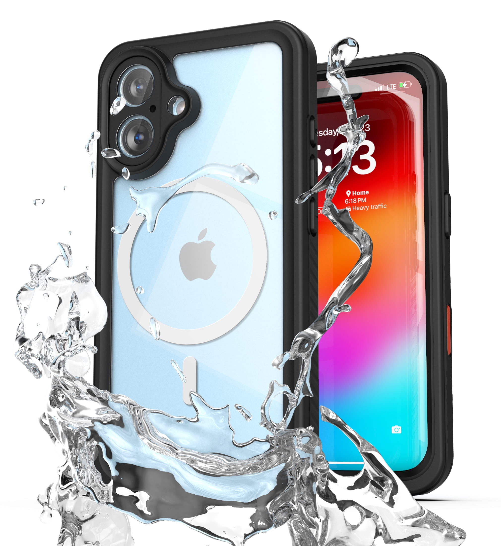 Encased Titan-X Designed for iPhone 16 Plus Waterproof Case, Full Body ...