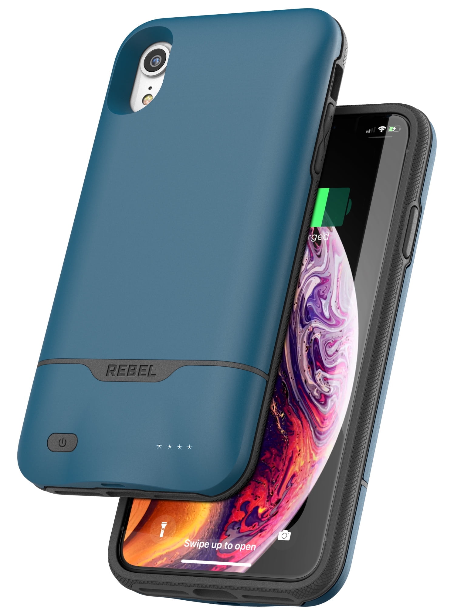 Encased iPhone XR Battery Case (Rebel Power) Slim Protective Charging ...