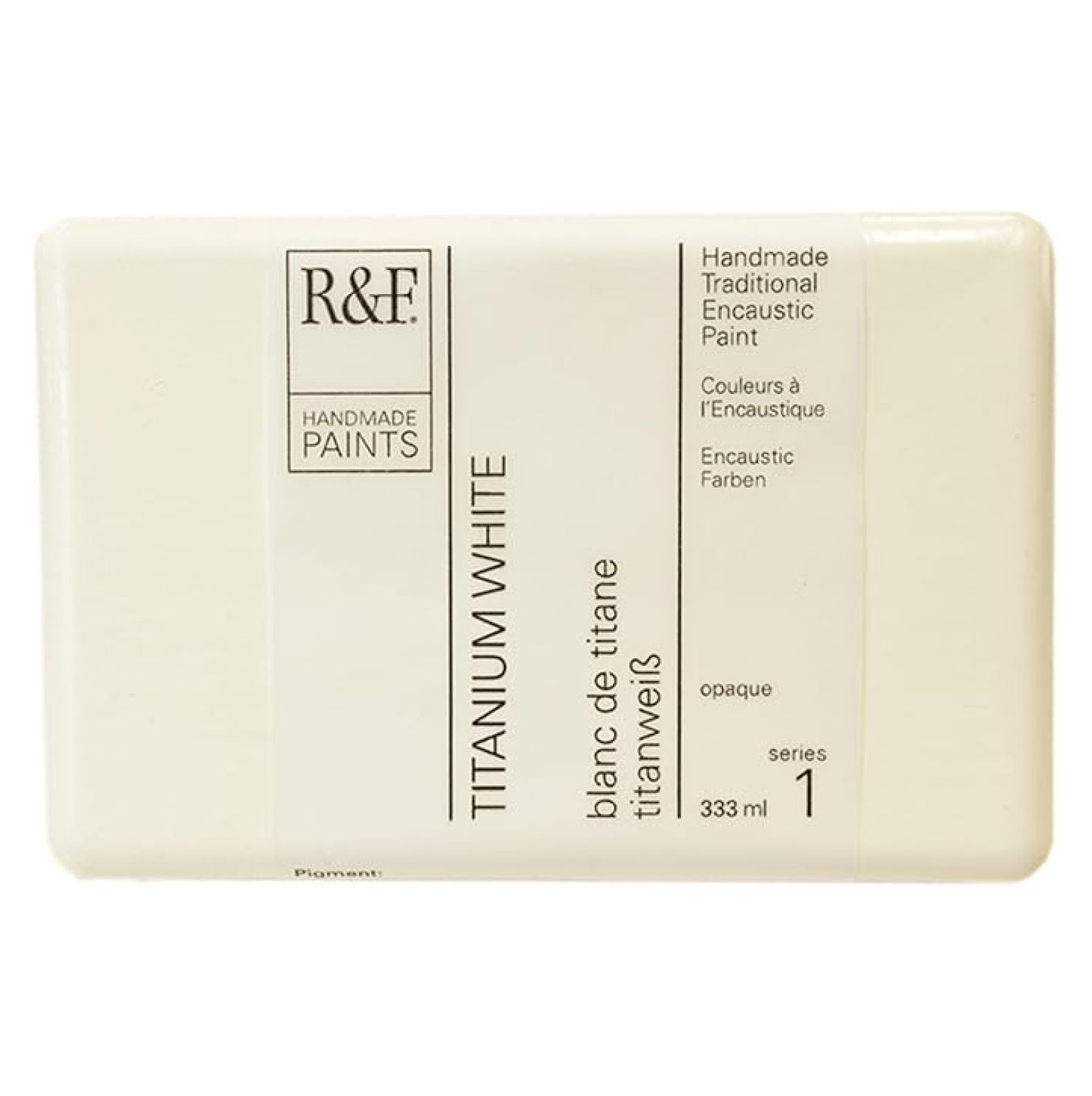 Encaustic Paint Titanium White 333ml - Artist Grade Beeswax & Damar ...