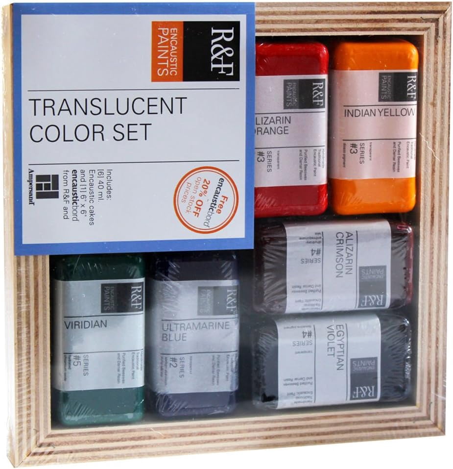 Encaustic Paints Translucent Colors, Set of 6 - Walmart.com