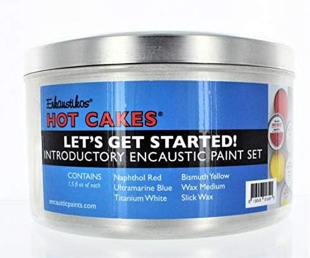 Encaustic Wax Paint Set- Lets Get Started! Hot Cakes Set - Walmart.com