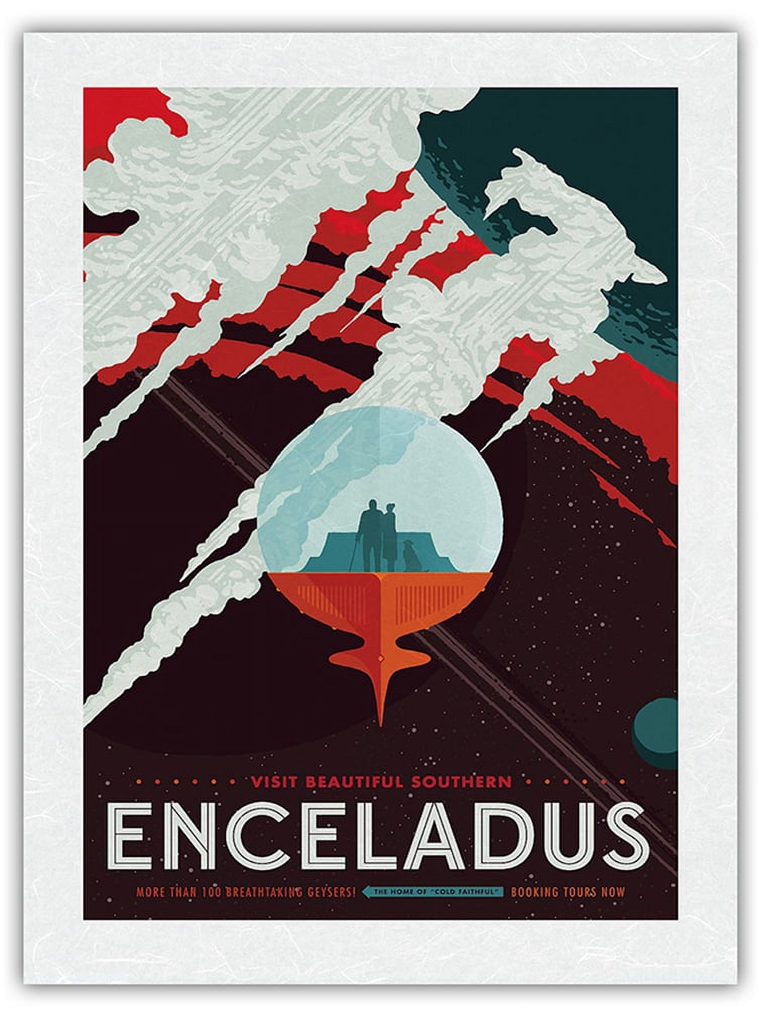 Enceladus - More than 100 Breathtaking Geysers - NASA Exoplanet Travel ...