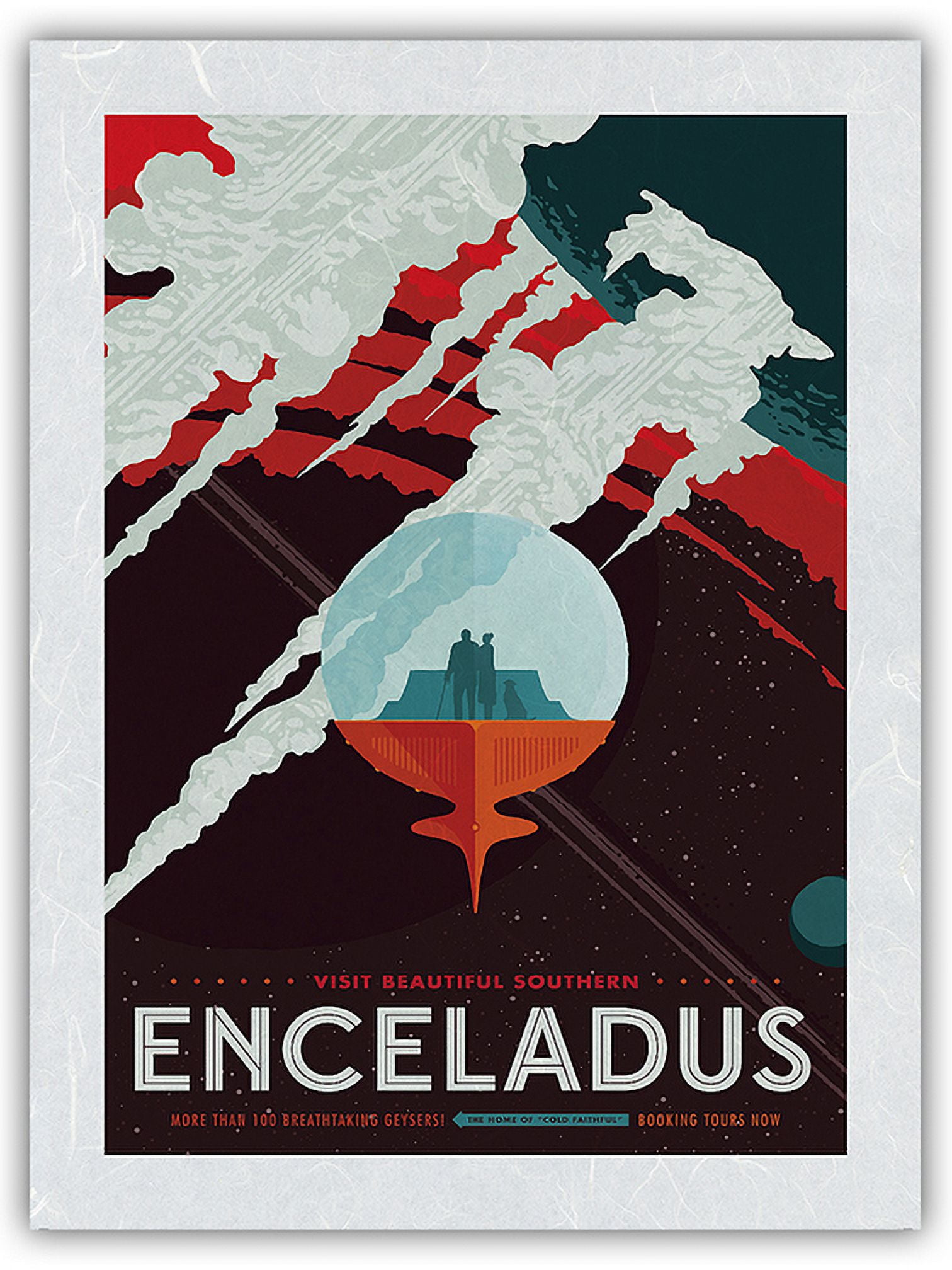 Enceladus - More than 100 Breathtaking Geysers - NASA Exoplanet Travel ...