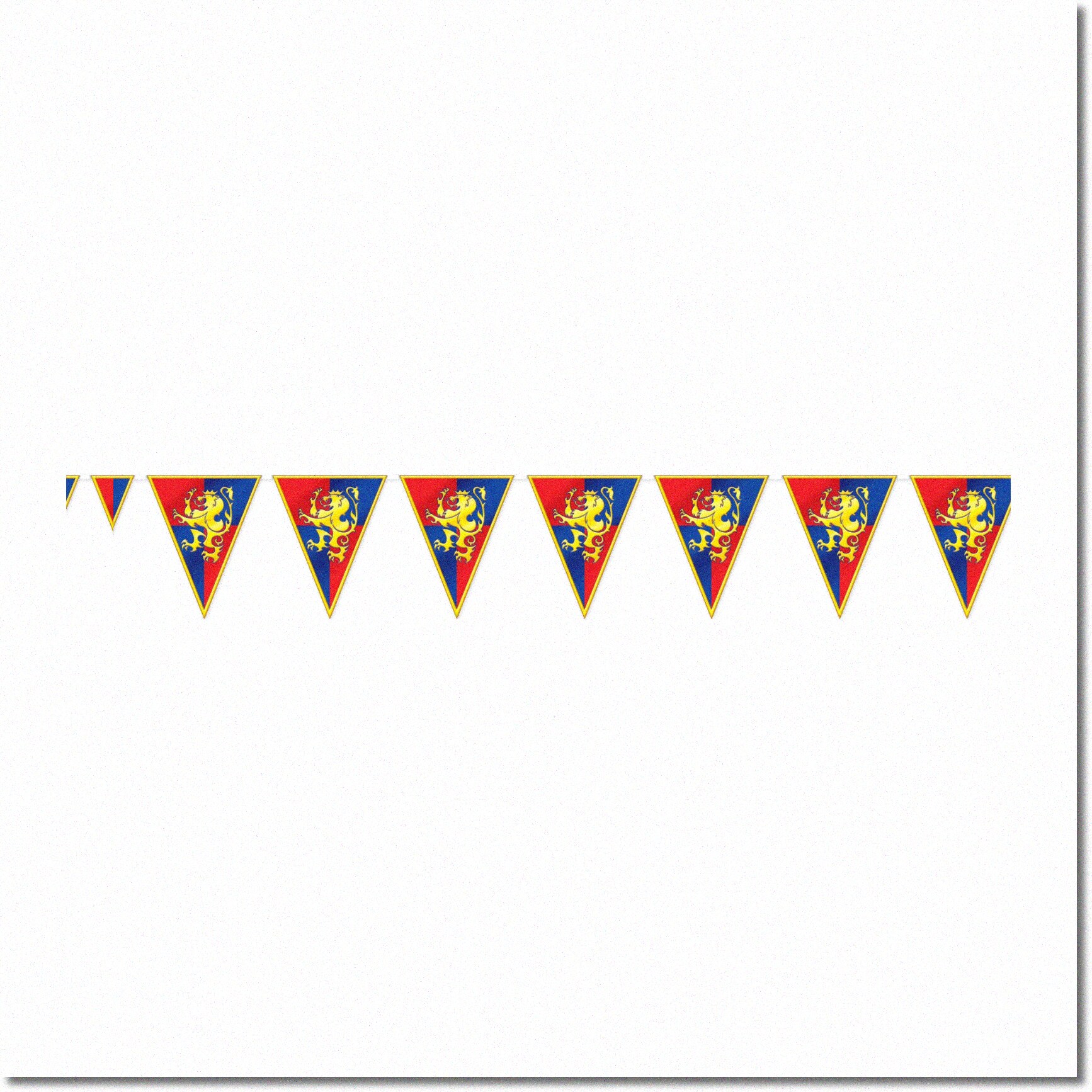 EnchantaPlast All-Weather Medieval Fantasy Pennant Banner: Royal Castle ...