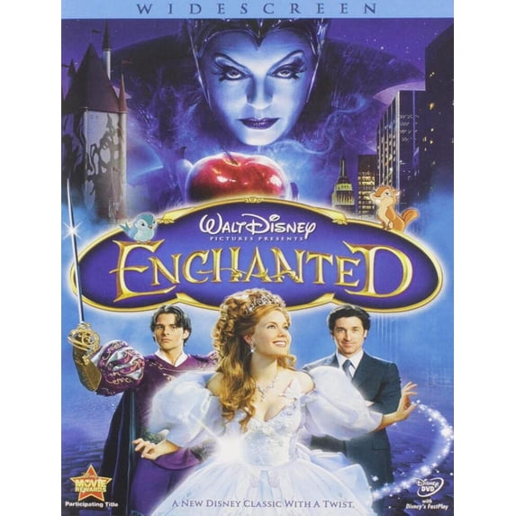 Disney, Enchanted DVD, PG, with Amy Adams and James Marsden - Walmart.com