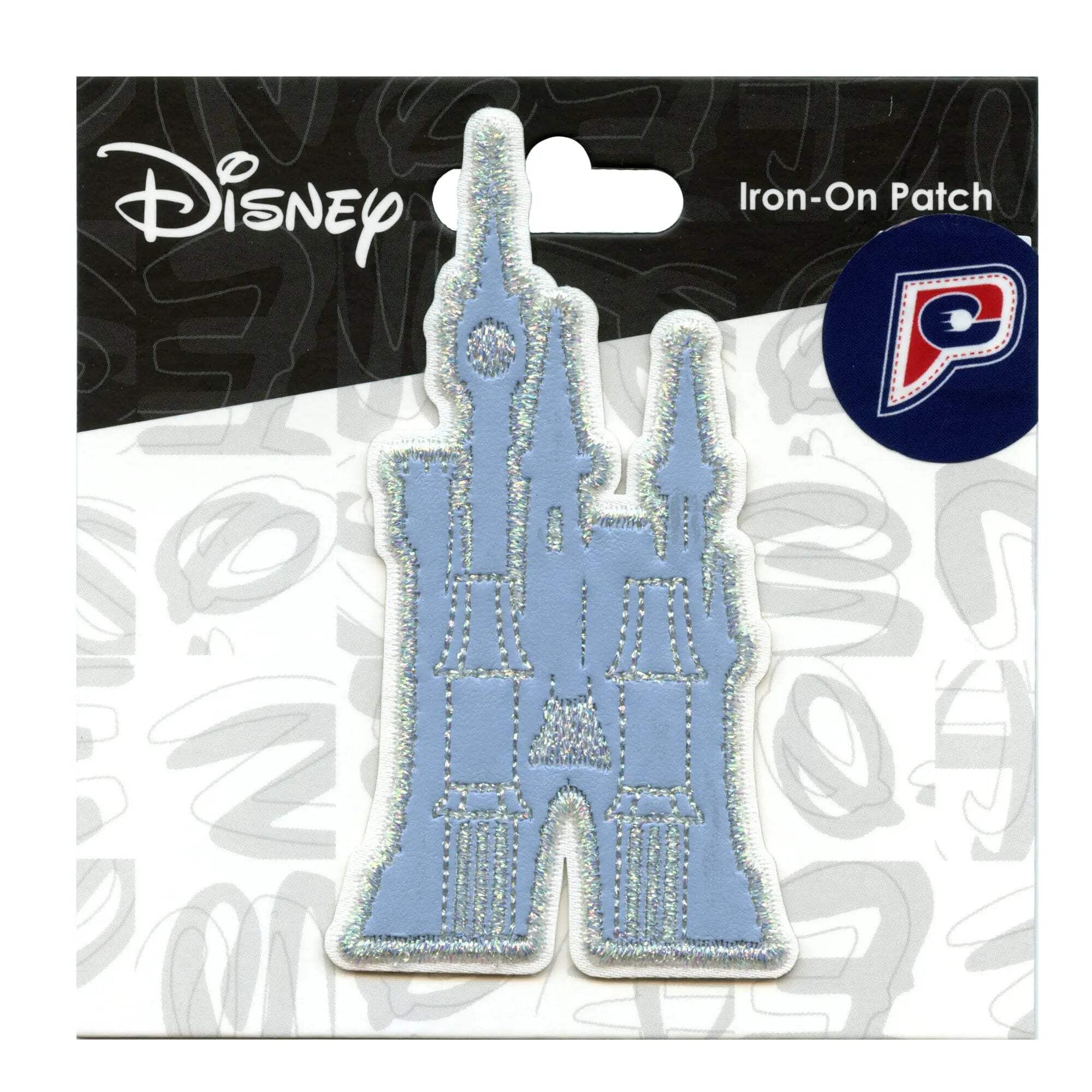Enchanted Cinderella Castle Patch Magical Iconic Leather Embroidered ...