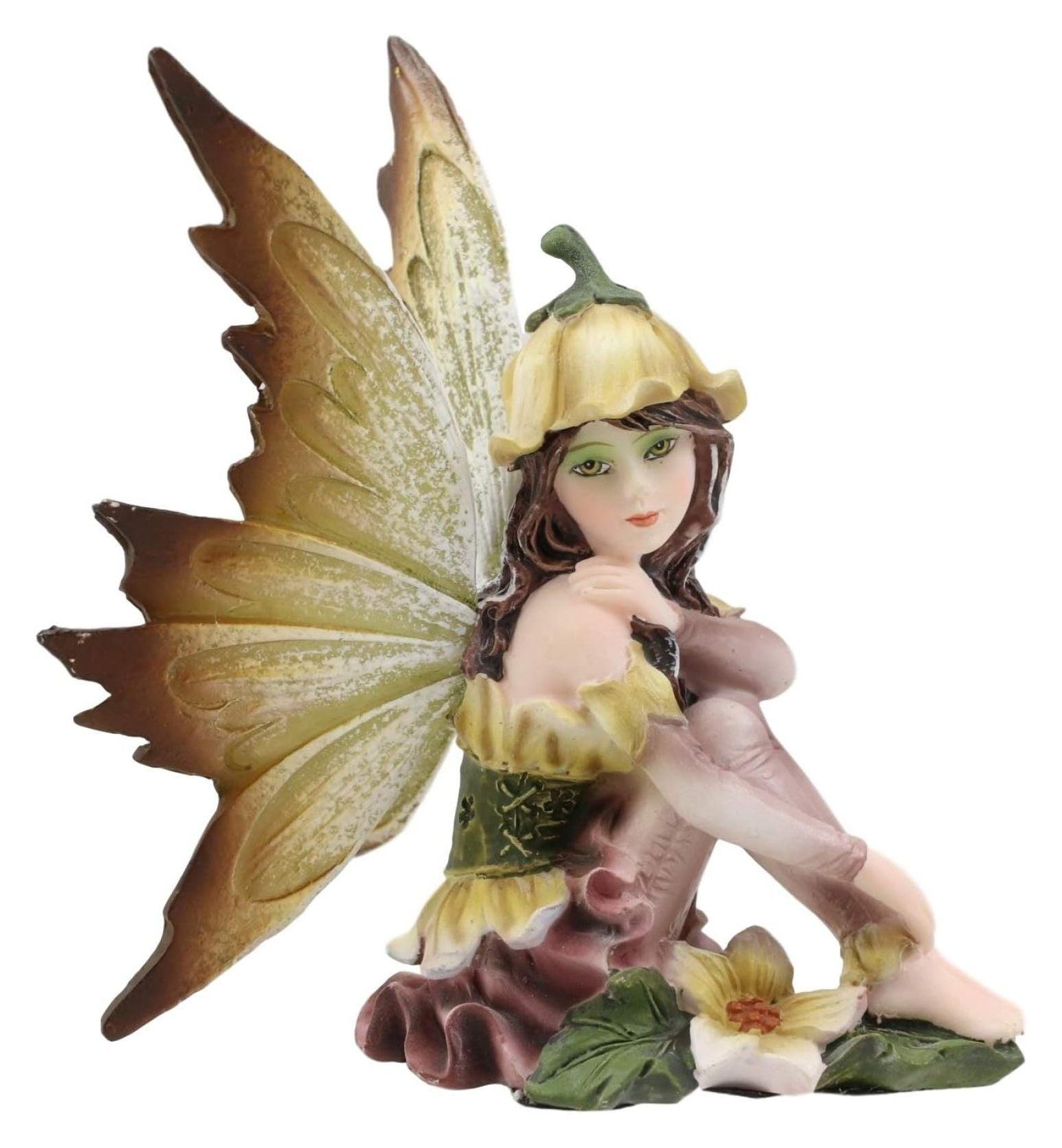 Enchanted Fairy Garden Figurine 4.25" Tall Larger Miniature Figurines ...