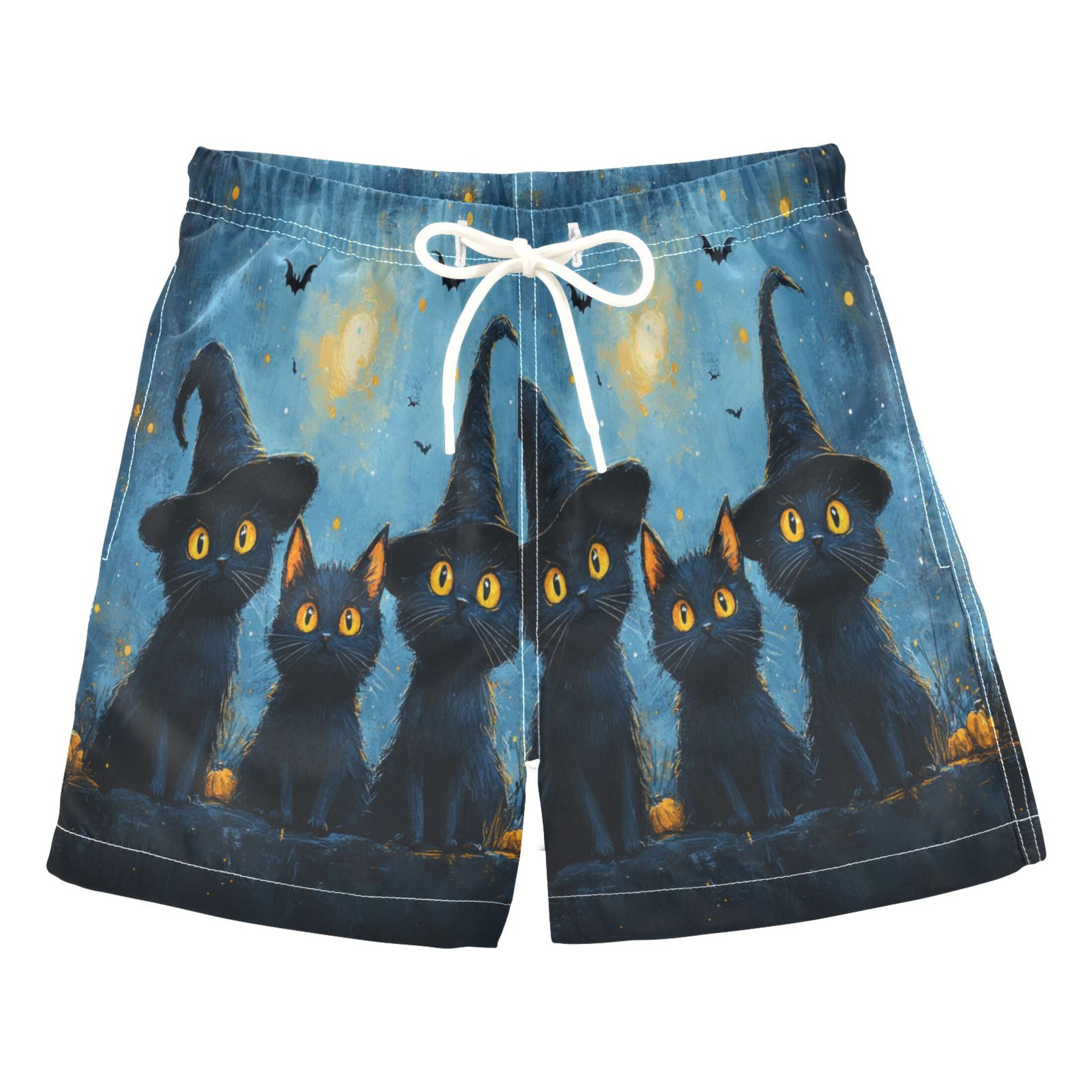 Enchanted Feline Boys' Swim Trunks Beach Pool Shorts Quick Dry Soft ...