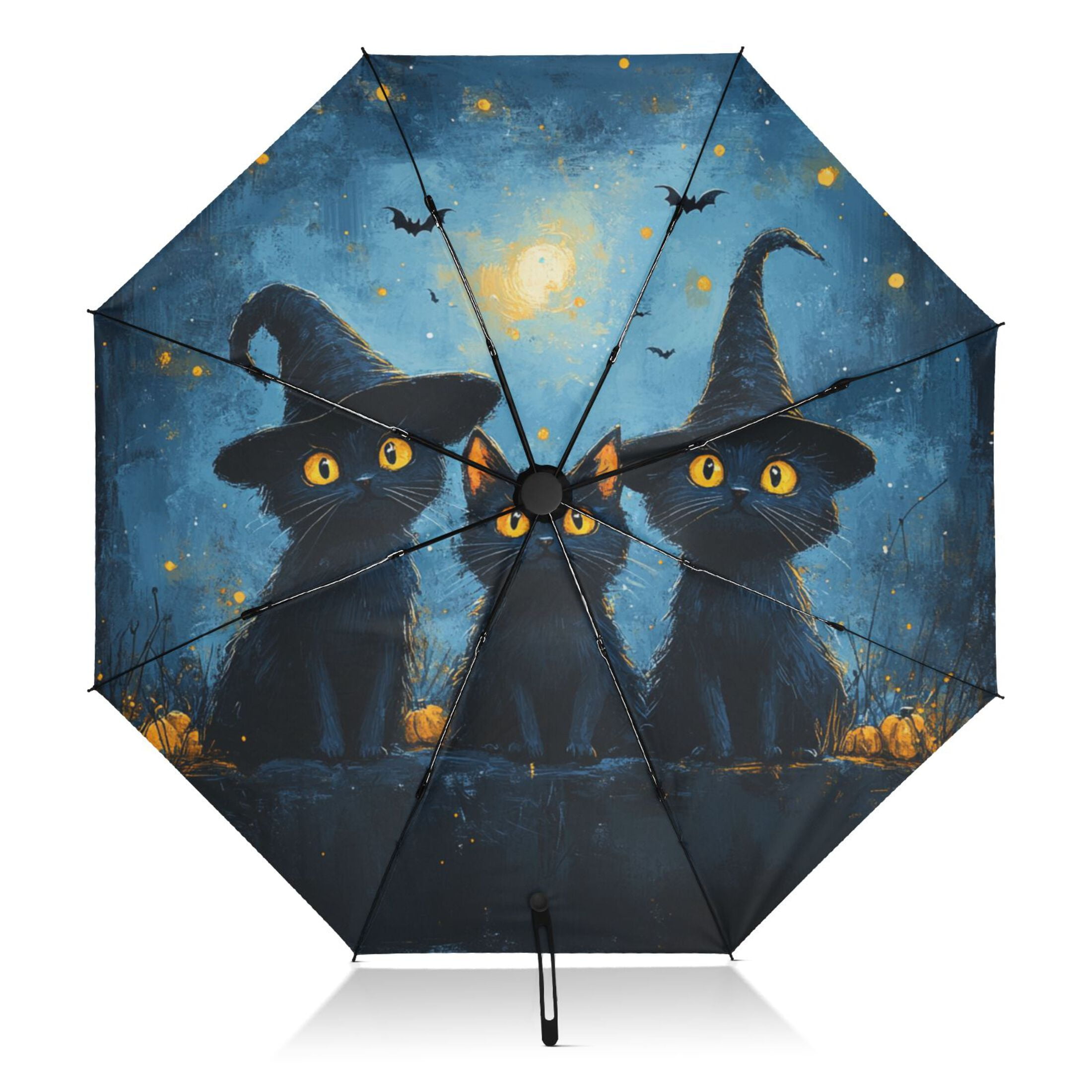 Enchanted Feline Extra Large Automatic Umbrella, UV Protection ...