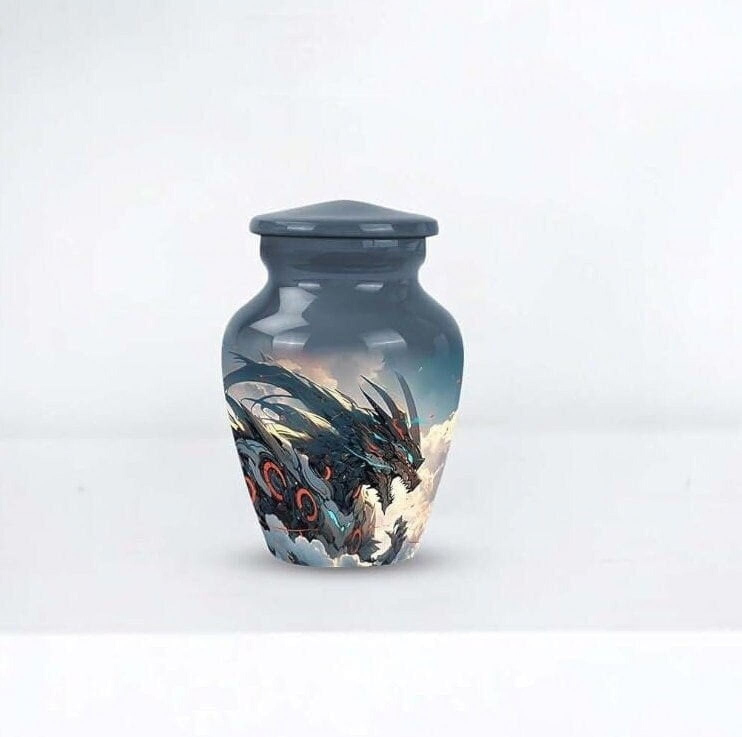 Enchanted Forest Dragon Urn,Memorial Urn for Human Ashes,Decorative ...