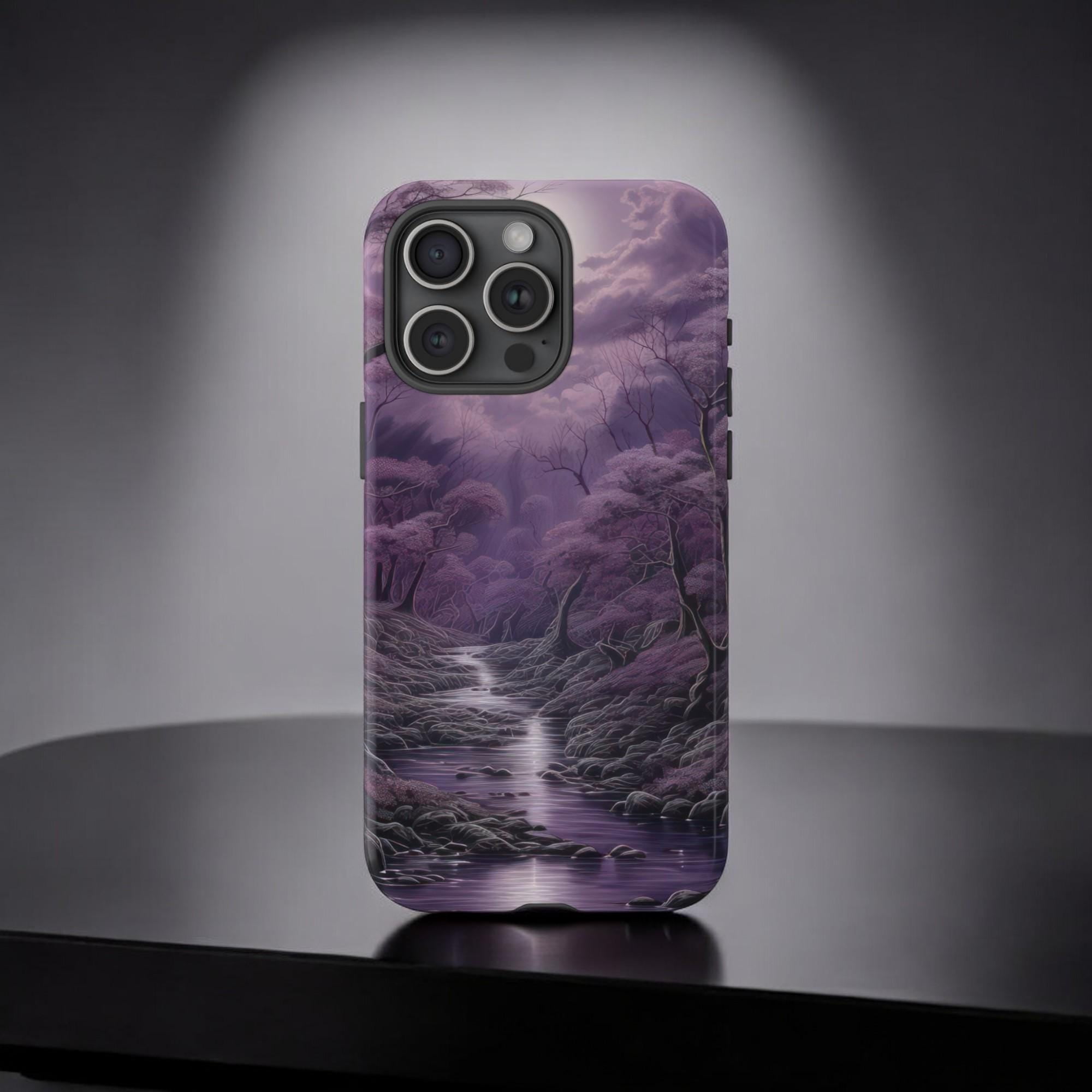 Enchanted Forest Dreamy Night Case for iPhone 17 through 11 Pro Max ...
