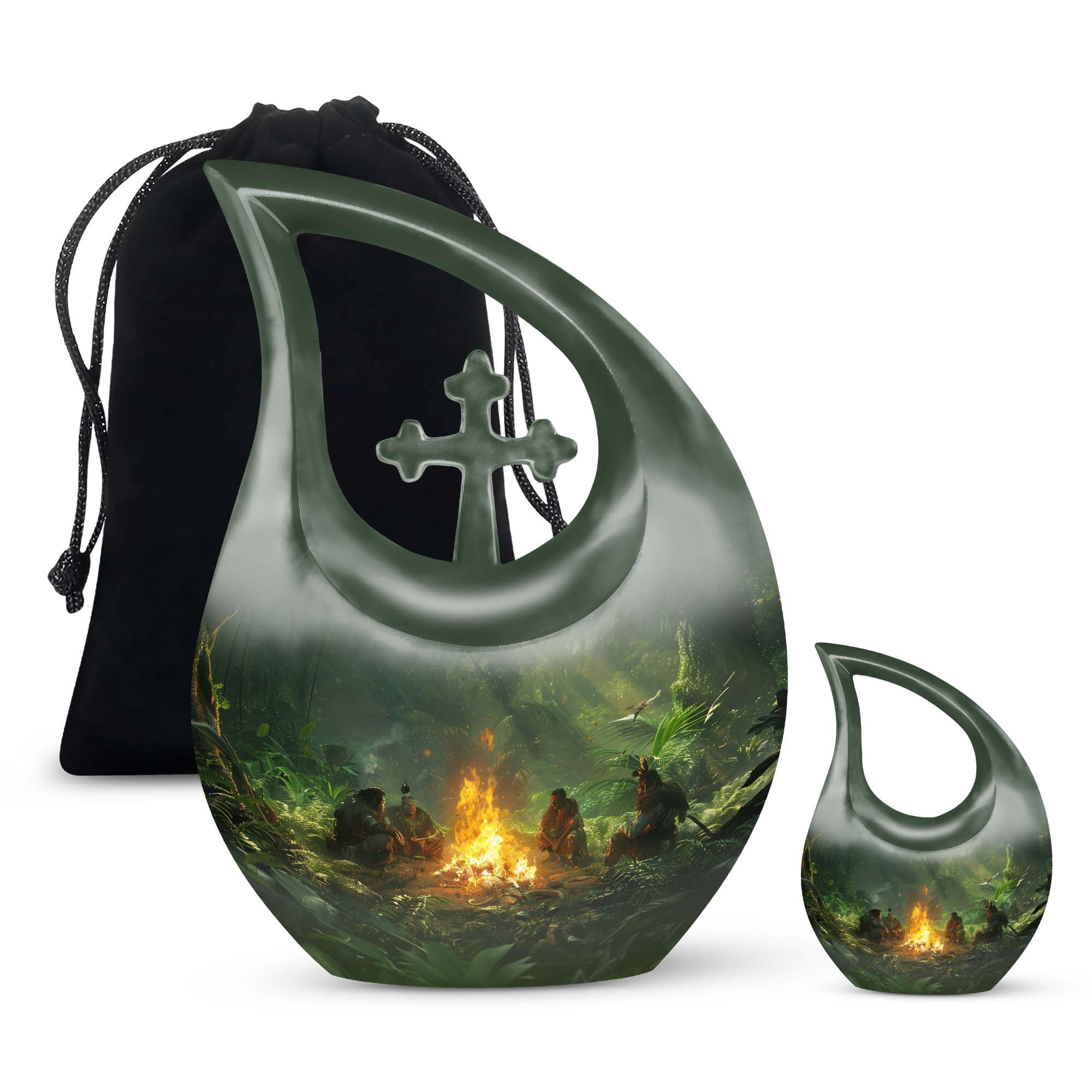 Enchanted Forest Gathering Urn - Adult Urns For Human Ashes - Urns For ...