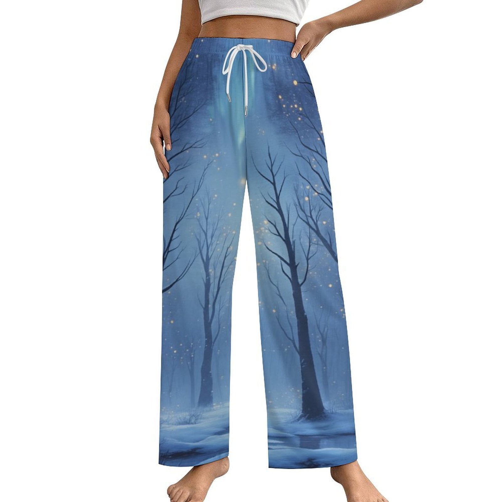 Enchanted Forest Glow-2 Pajamas Leisure Trousers Soft Warm Sleepwear ...