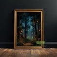Enchanted Forest Magical Woodland Fairycore Lantern Path Mystical ...