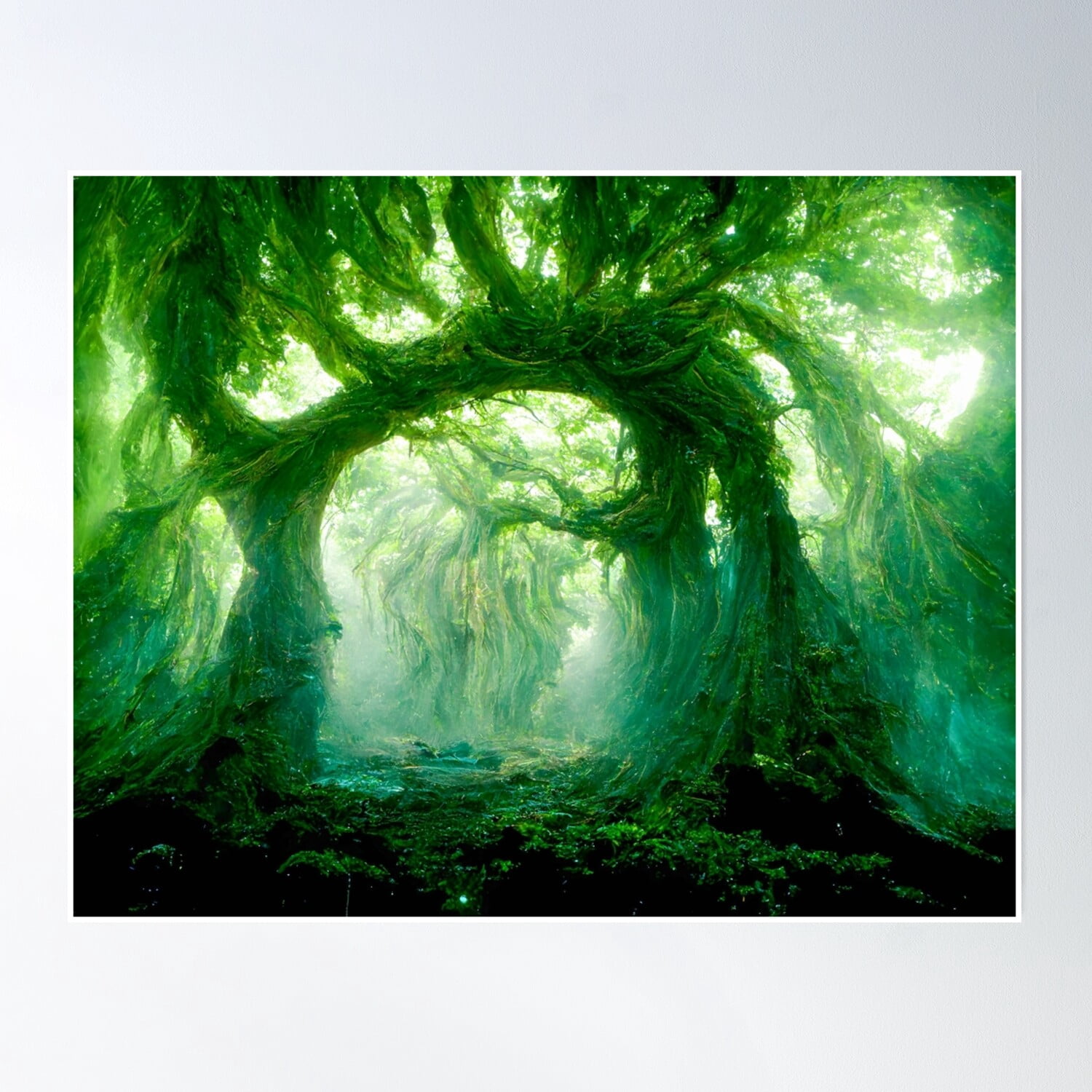 The Enchanted Forest - Spiritual Art Spiritual Artwork Spirituality ...