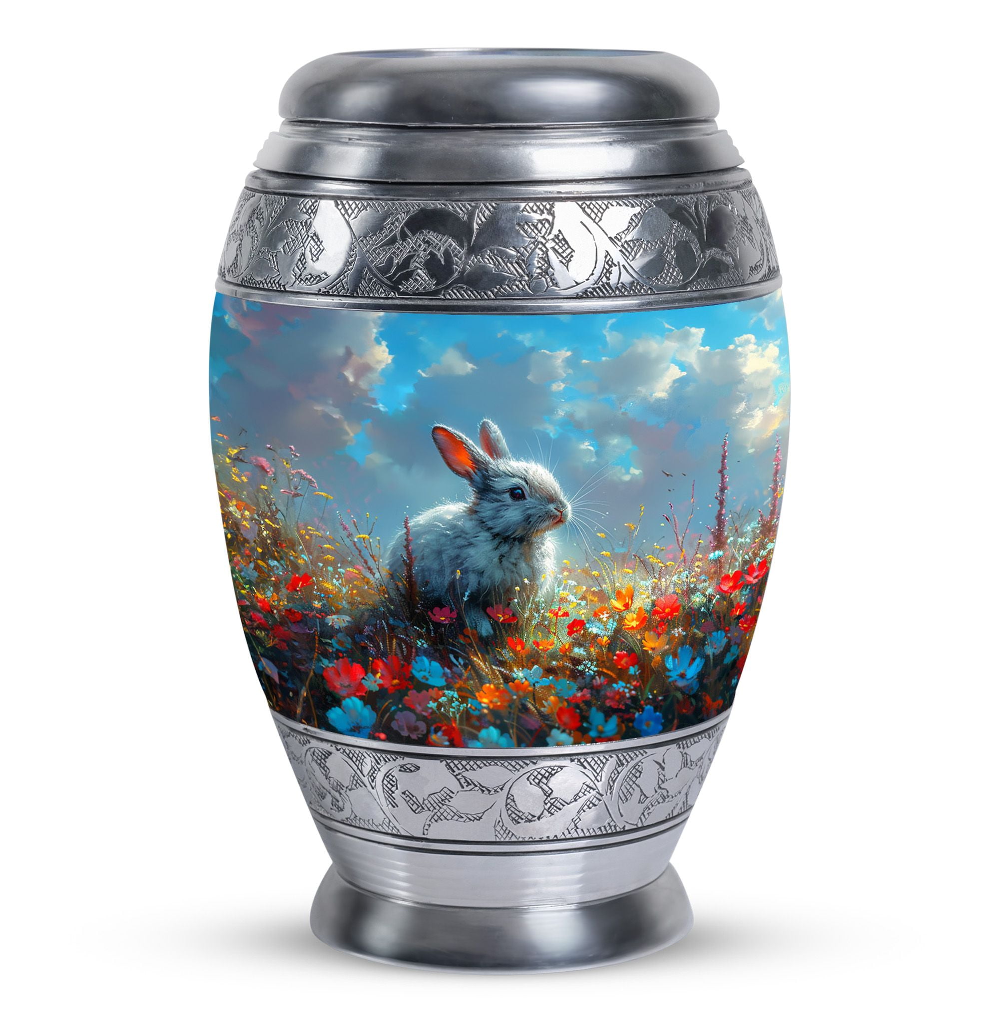 Enchanted Forest Whimsy Rabbit Funeral Urns For Human Ashes Adult ...