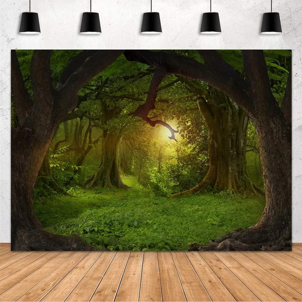 Enchanted Jungle Forest Backdrop Wonderland Jungle fairy-tale-like ...