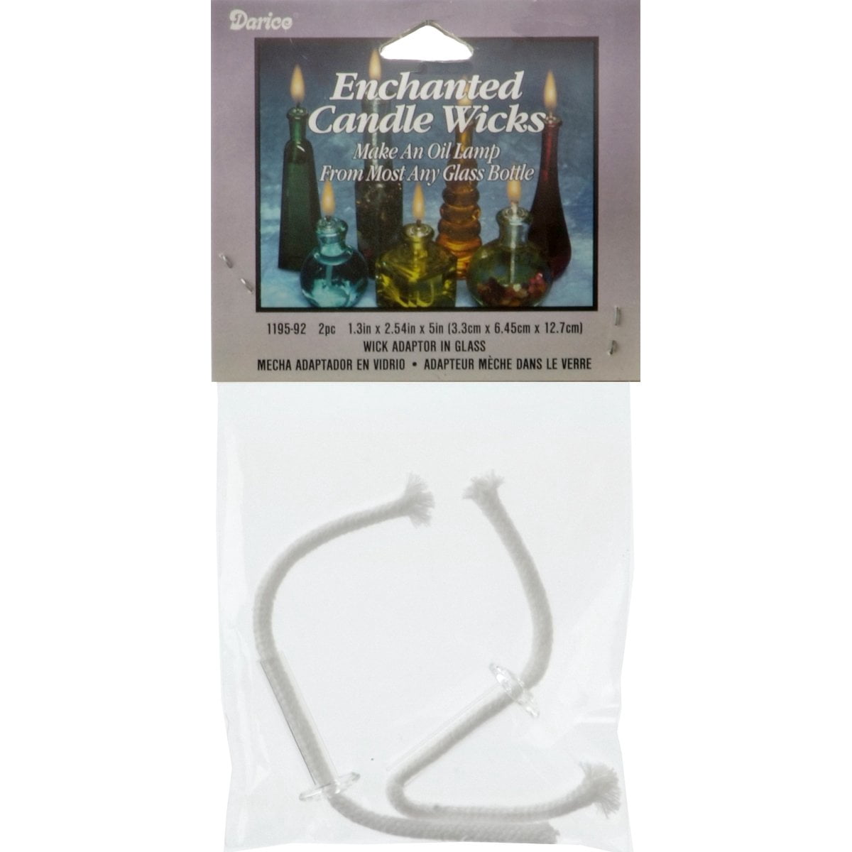 Enchanted Liquid Candle Wicks 5" 2/Pkg-13mmX30mm Adapter - Walmart.com