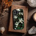 Enchanted Magnolia Tough Phone Case, Floral Stained Glass PRINTED ...