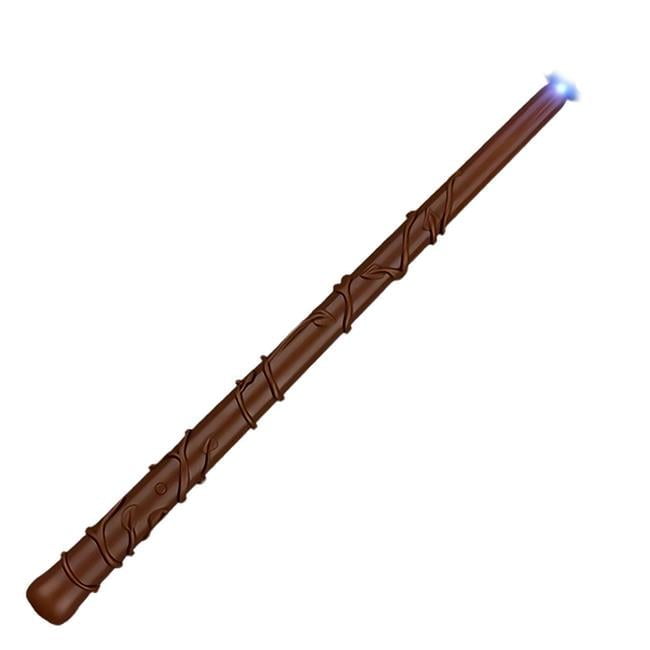 Enchanted Mystic Magic Wizard Light Up Musical Wand, Dark Brown ...