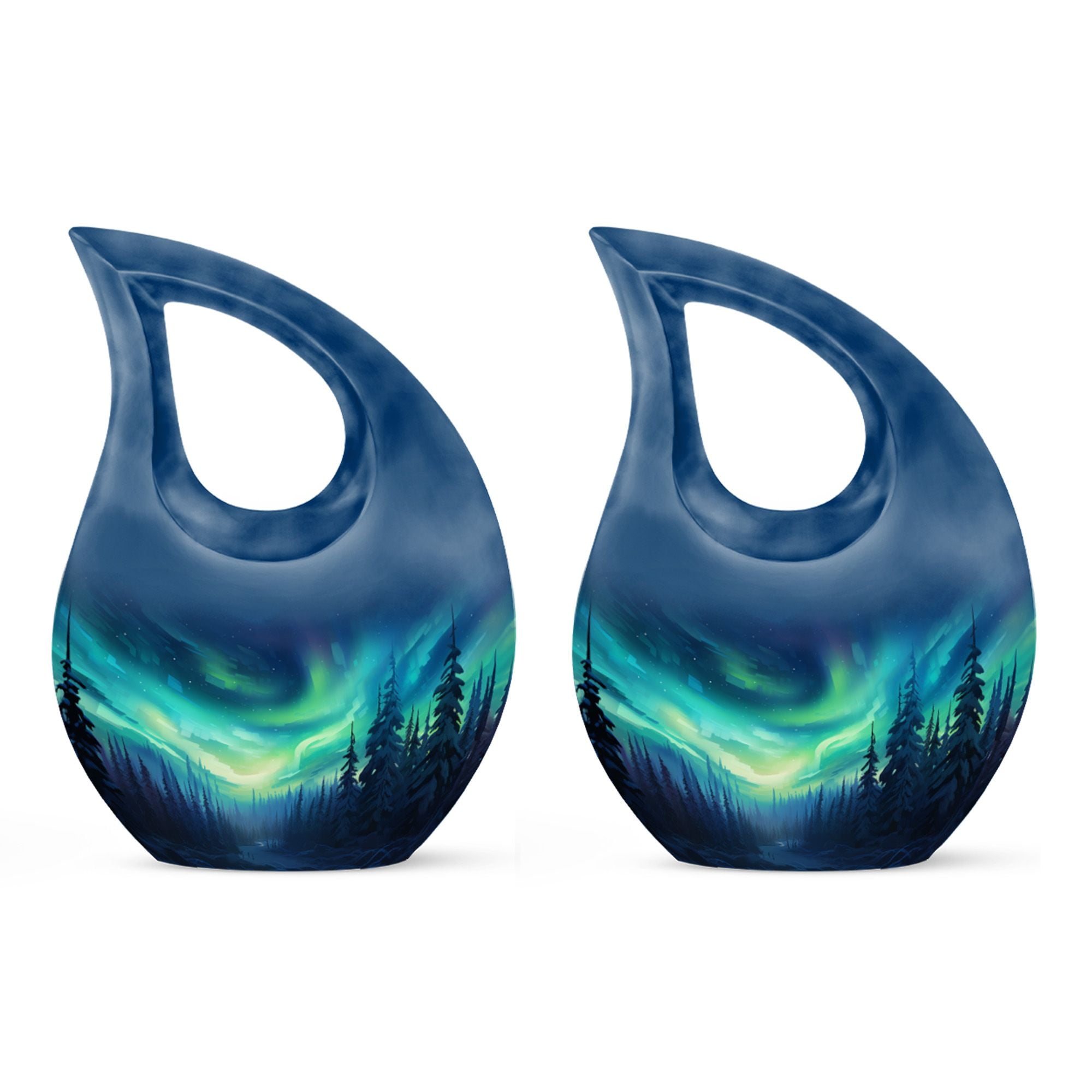 Enchanted Night The Snowy Urn - Urns For Human Ashes - Urn For Human ...