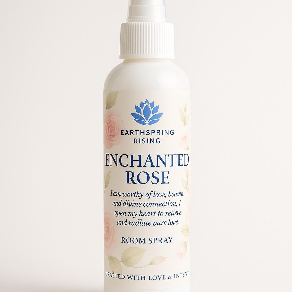 Enchanted Rose Linen Room Spray , 4oz ,Rose Petals + Vanilla Orchid + Geranium ,Romantic ...