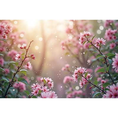 Enchanted Spring Photography Backdrop Childr Fairy Birthday Flower ...