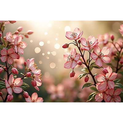Enchanted Spring Photography Backdrop Childr Fairy Birthday Flower ...