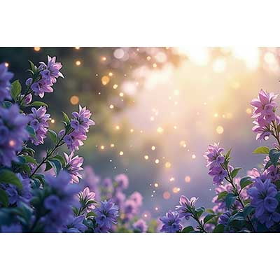 Enchanted Spring Photography Backdrop Childr Fairy Birthday Flower ...