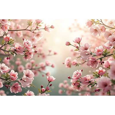 Enchanted Spring Photography Backdrop Childr Fairy Birthday Flower ...