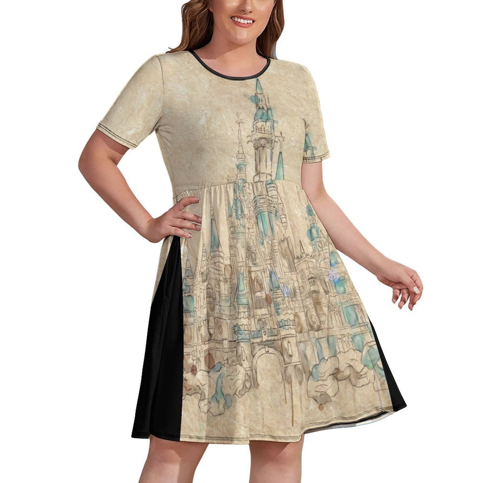 Enchanted Storybook Castle Dress african dresses for woman women ...