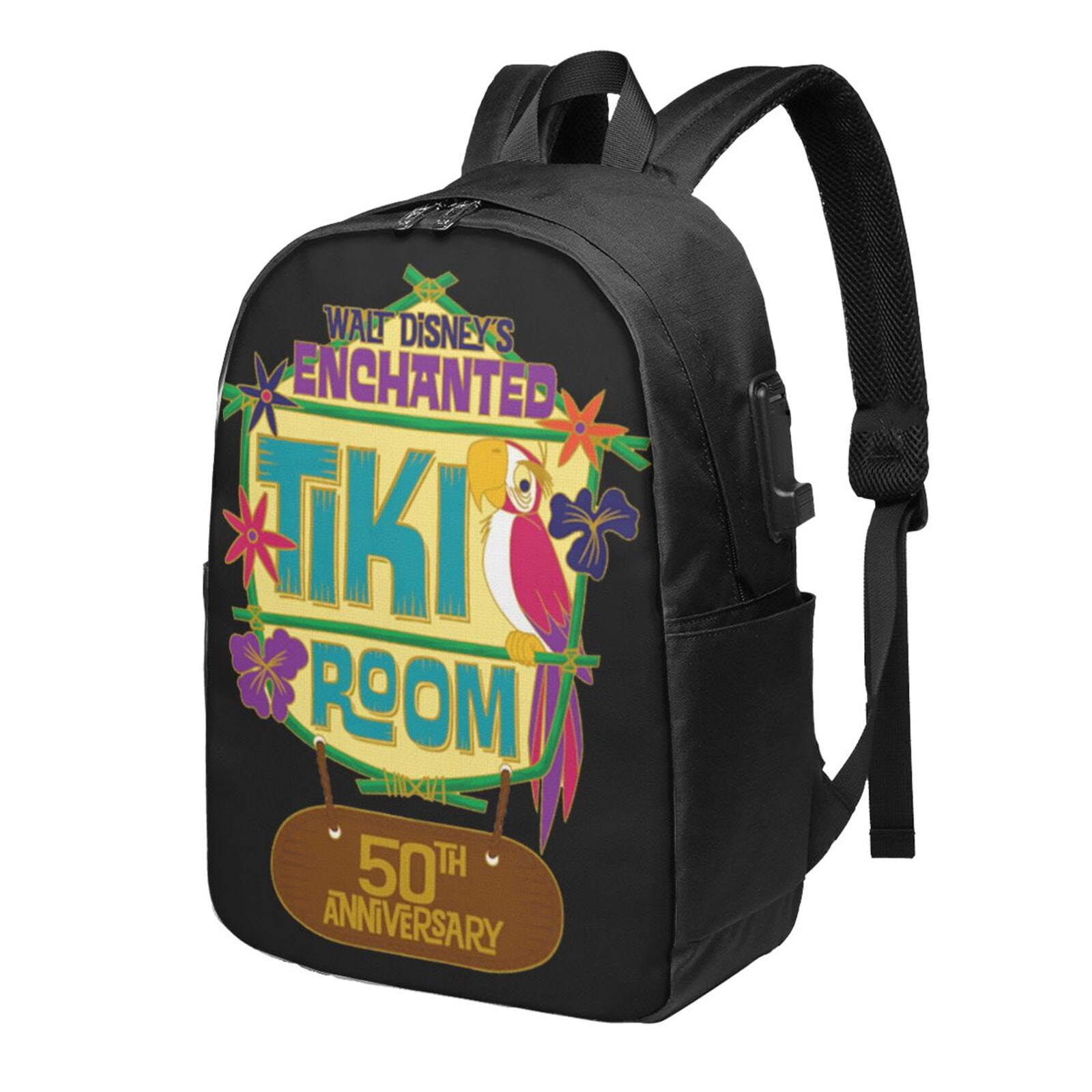 Enchanted Tiki Room Backpack Fashion Travel Backpack Laptop Backpack 17 ...