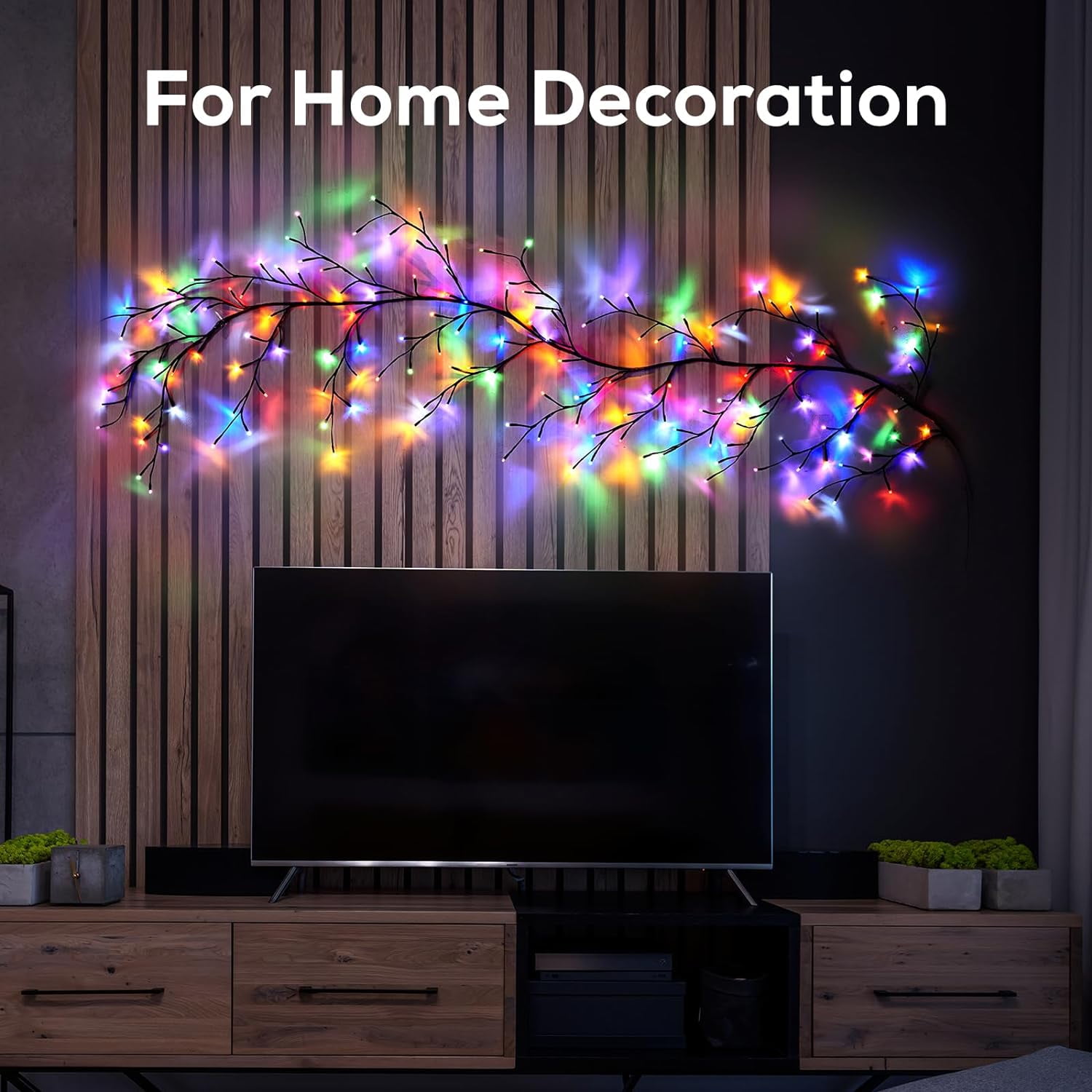 Enchanted Willow Vine Lights for Home Decor with 160LEDs, 8.2FT Voice ...