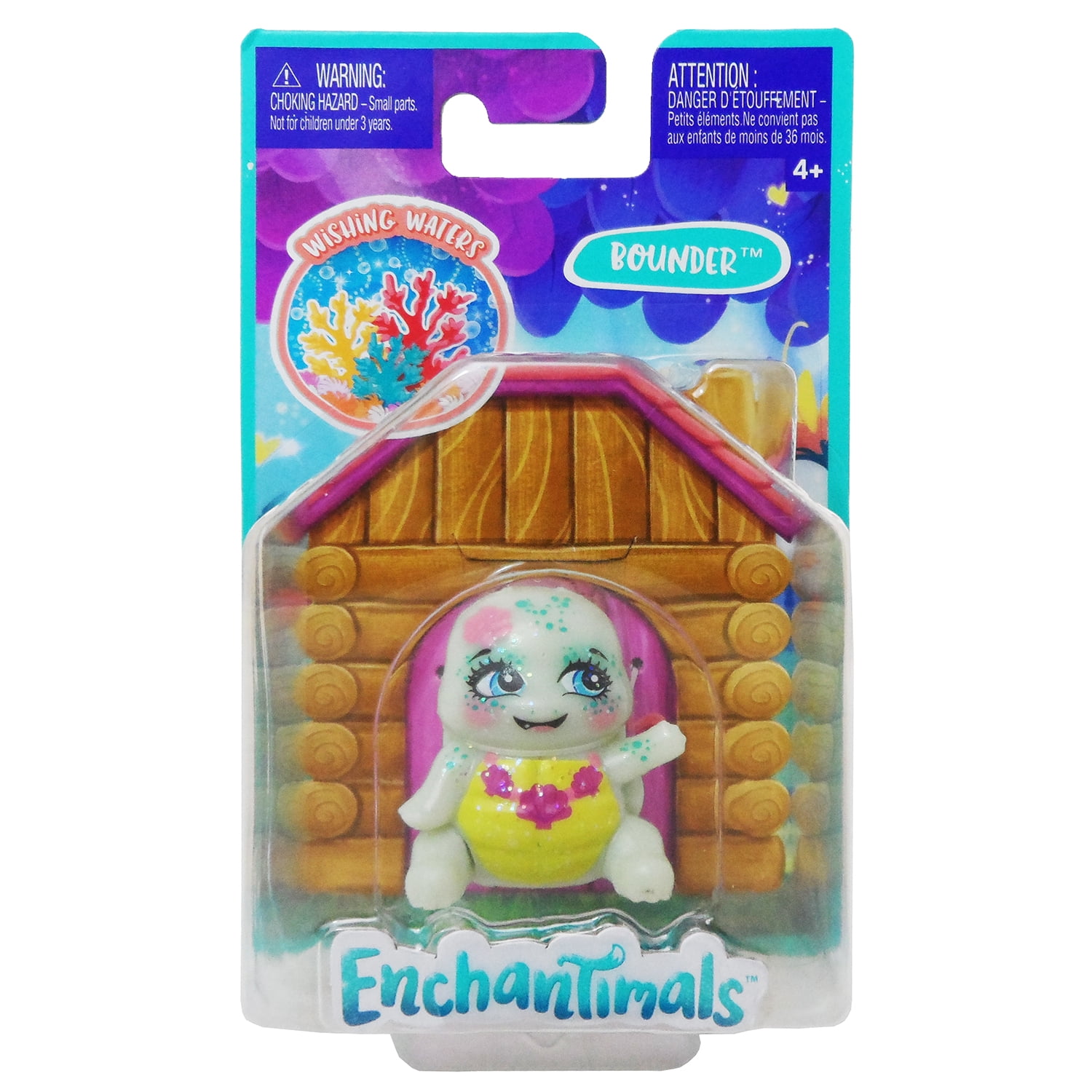 Enchantimals Animal Friends Special Glitter Bounder the Turtle ...