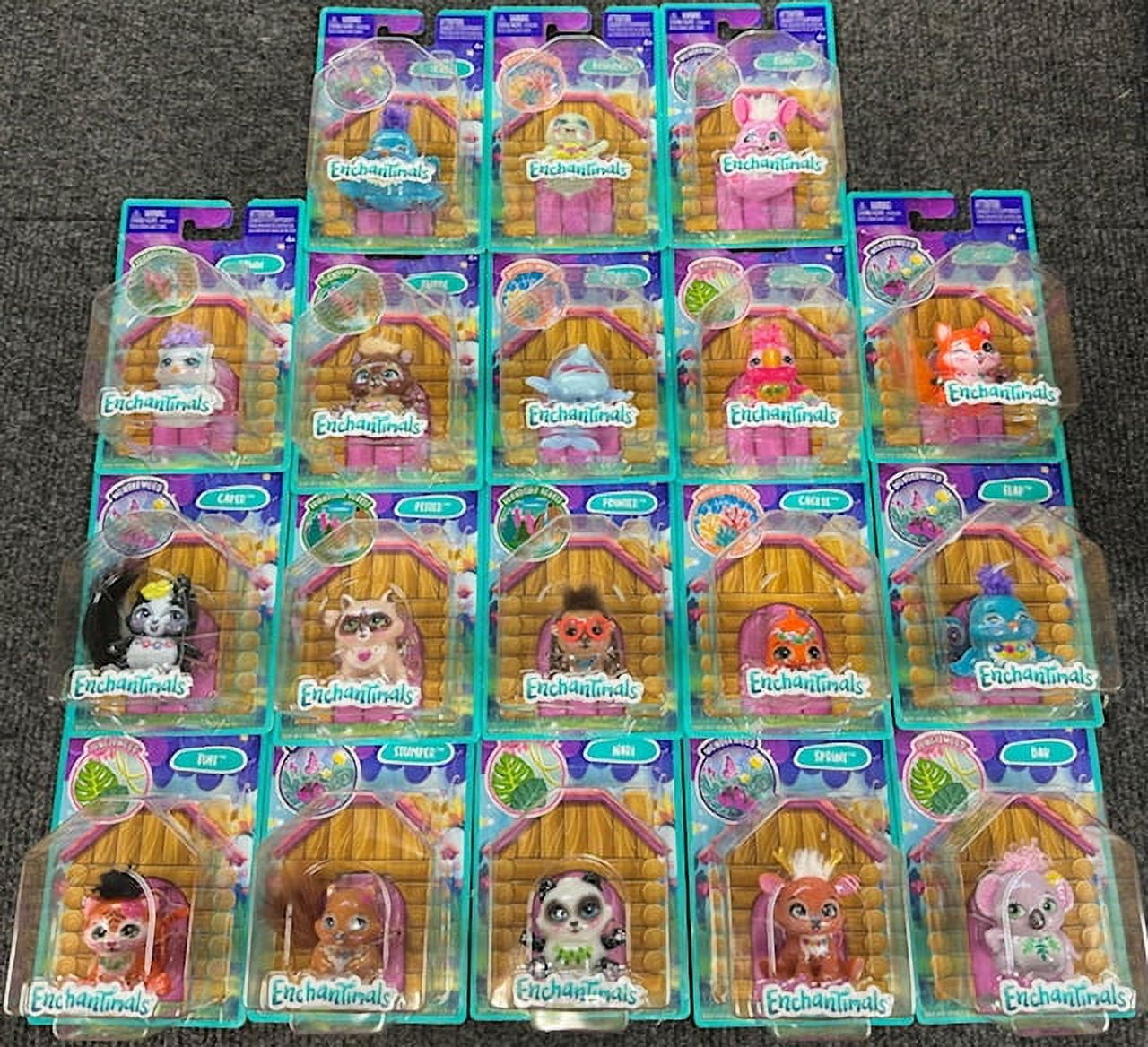 Enchantimals Pet Dolls - Case of 18 Assorted Pets - by Mattel GJX24 ...