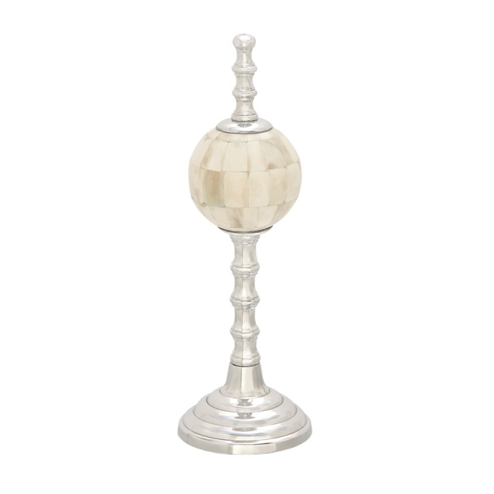Enchanting Aluminum Resin White Finial - Walmart.com