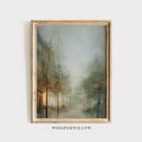 Enchanting Autumn Evening Lights,, Cozy Misty Cafã© Decor, Glowing ...