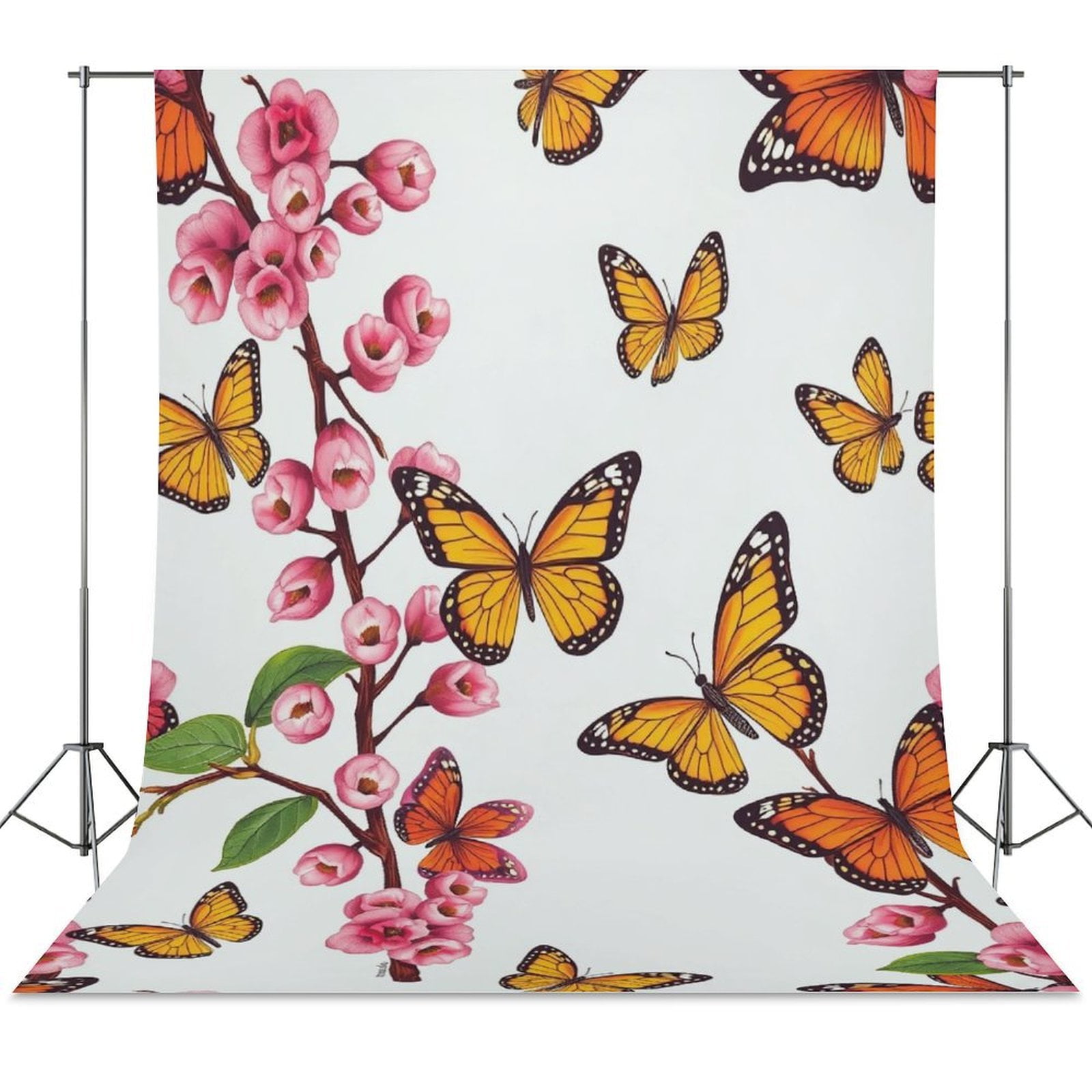 Enchanting Butterfly Backdrop Baby Shower Newborn Portrait Girl Boy ...