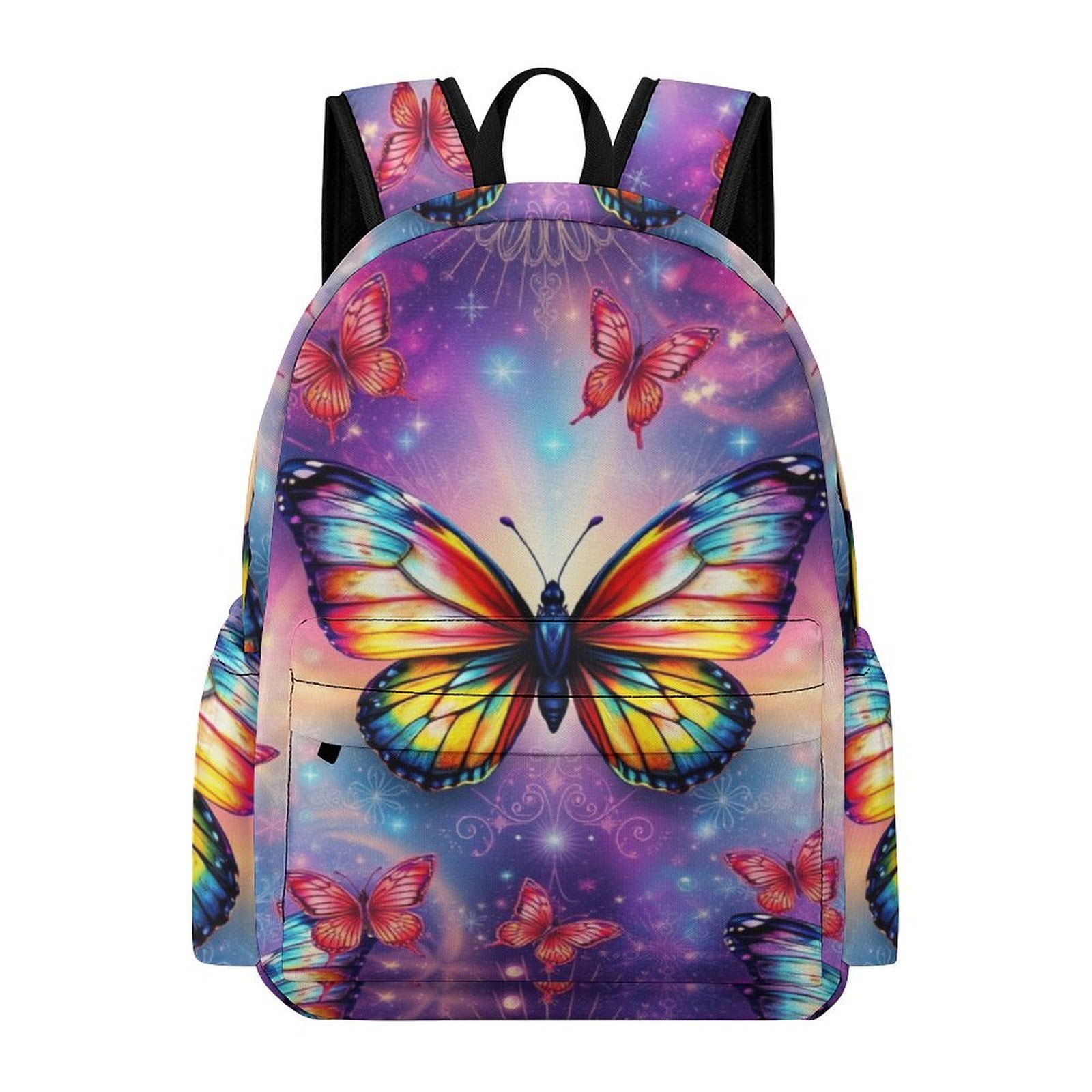 Enchanting Butterfly Backpacks Teenager Bookbag Casual School Bags ...