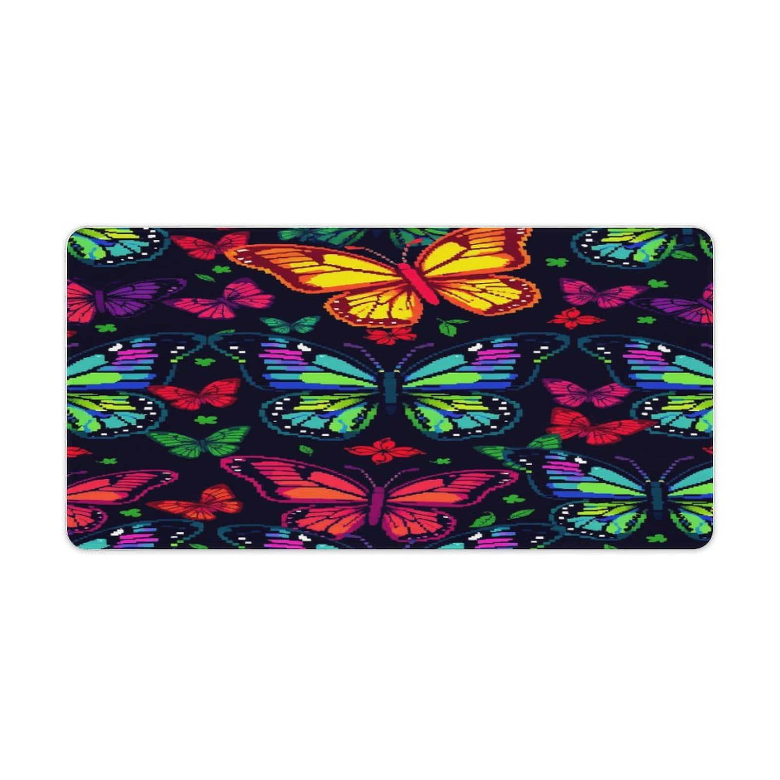Enchanting Butterfly Computer Mouse Pad Gaming Accessories Large Pad ...